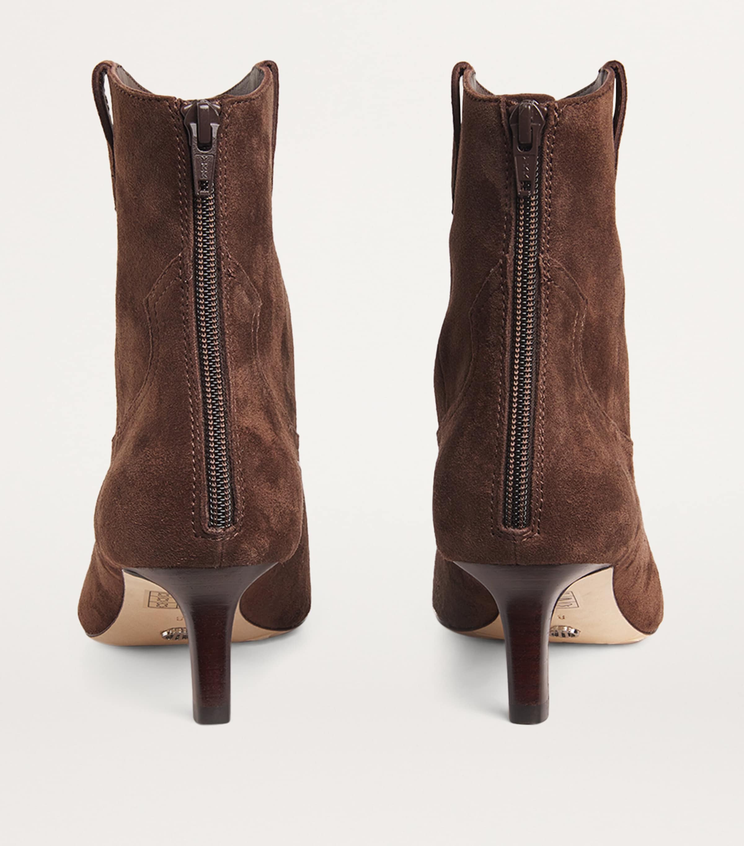 PAIGE Brown Suede Adelyn Ankle Boots 50 | Harrods UK