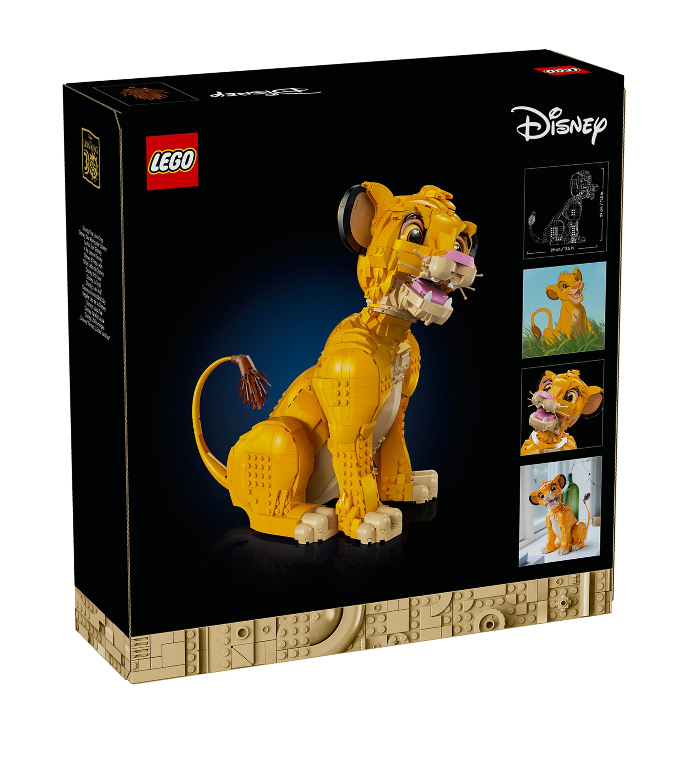 Lego Disney The Lion King Young Simba 43247 | Harrods CA