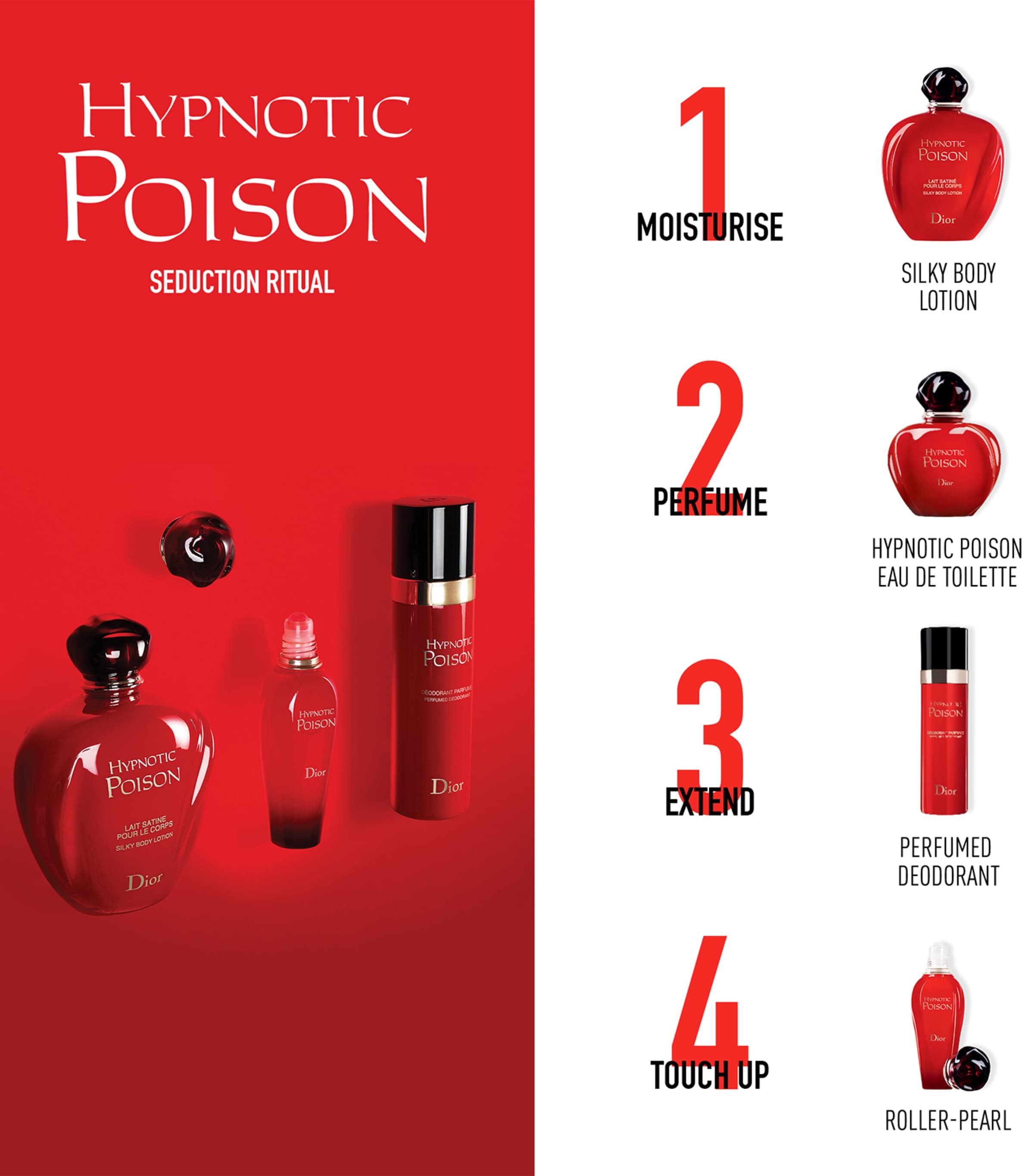 DIOR Hypnotic Poison Silky Body Lotion (200ml) | Harrods UK