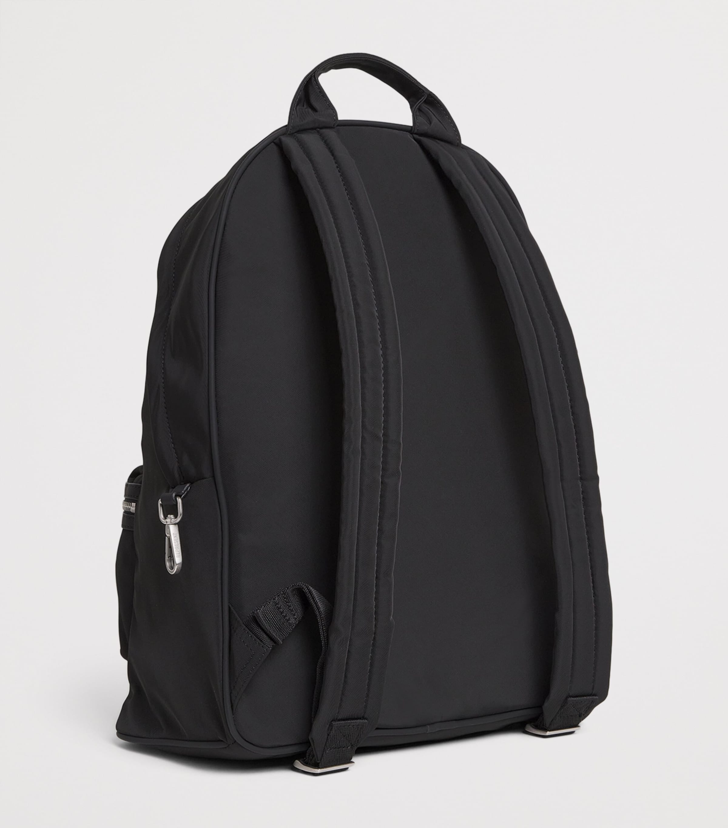 Represent Black Nylon Logo Backpack | Harrods US