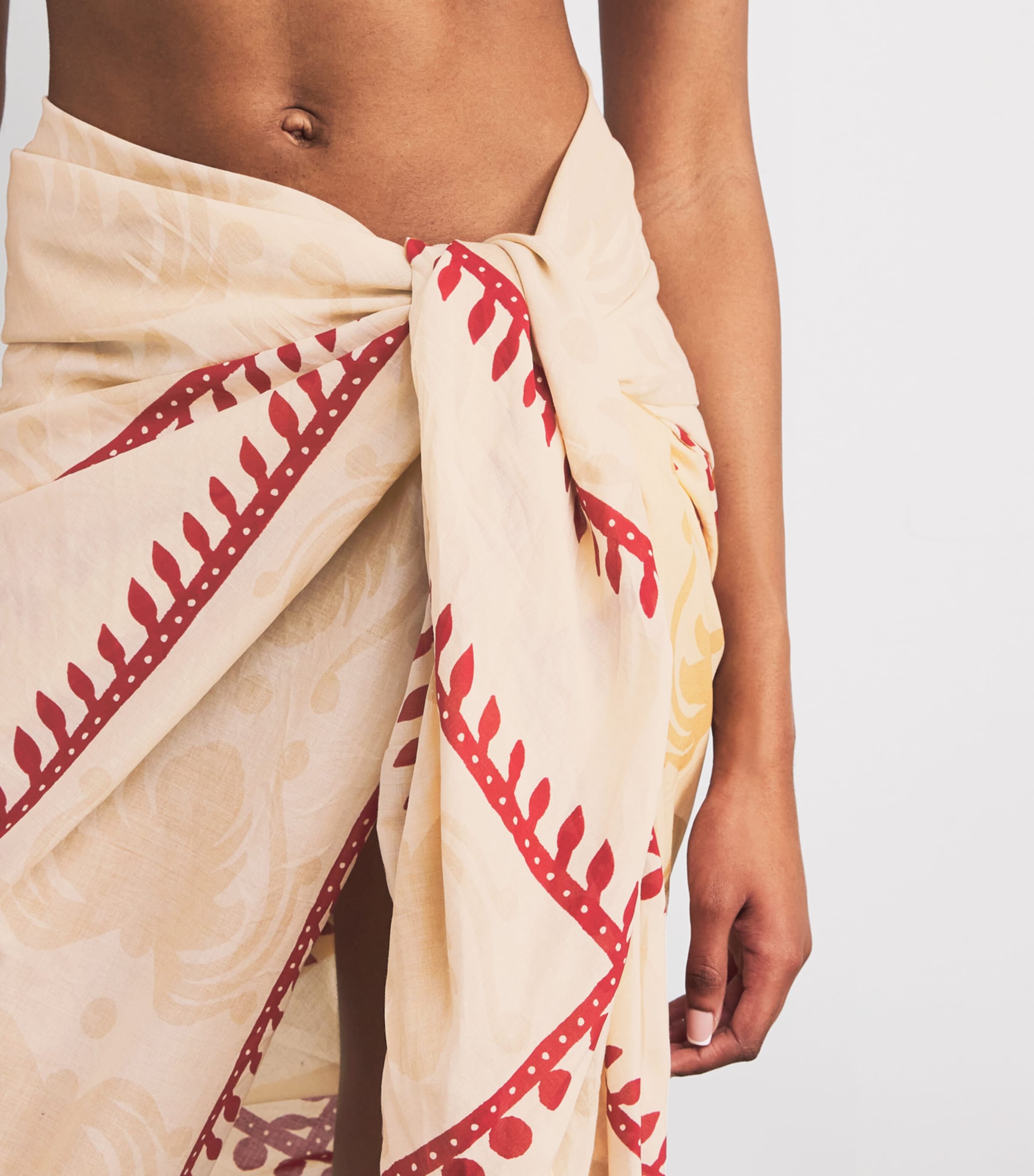 Johanna Ortiz Multi Cotton Prismatic Flow Pareo | Harrods FR