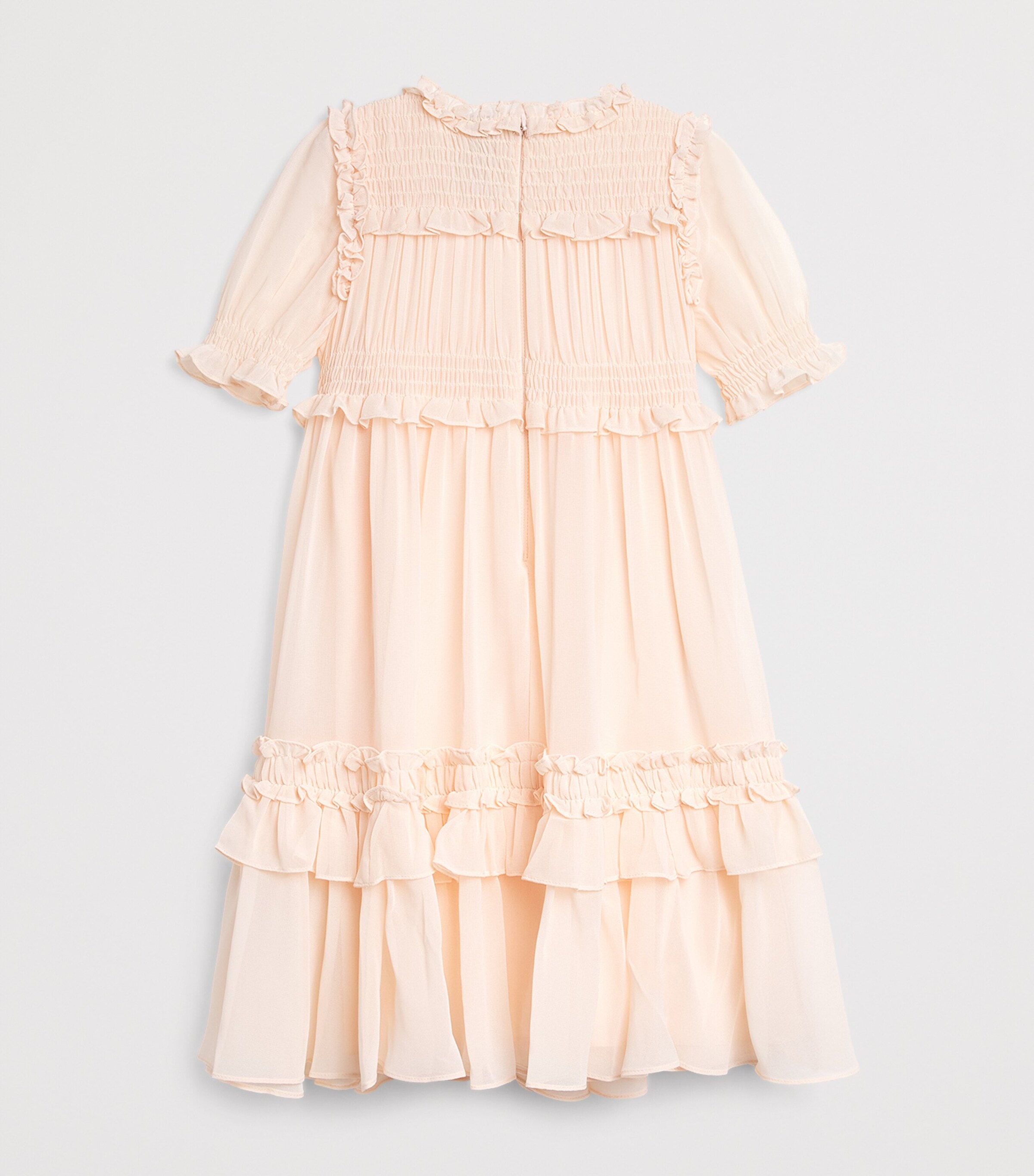 Needle & Thread Pink Georgette Emilia Dress (4-12 Years) | Harrods AE