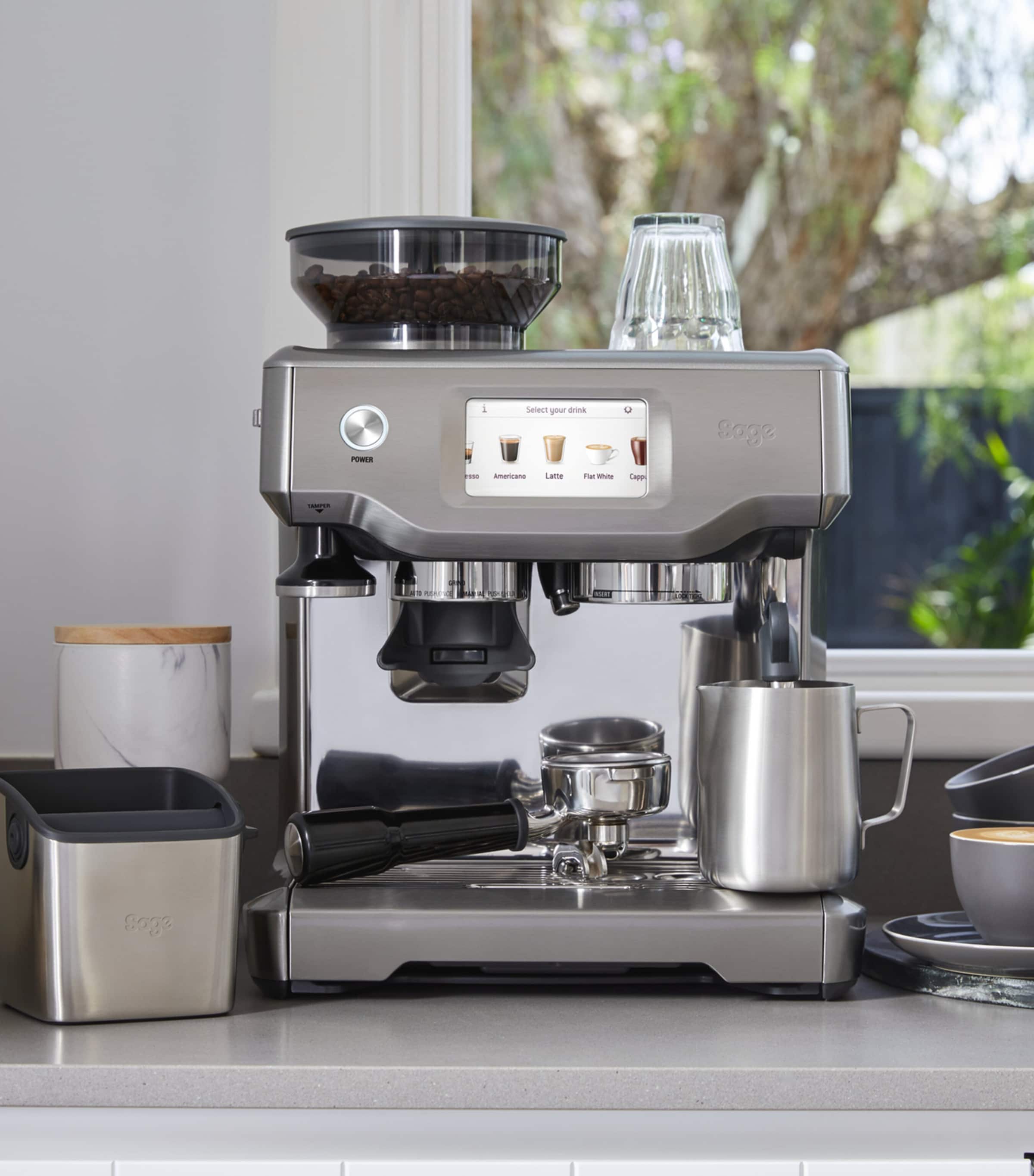 Sage The Barista Touch Coffee Machine | Harrods UK