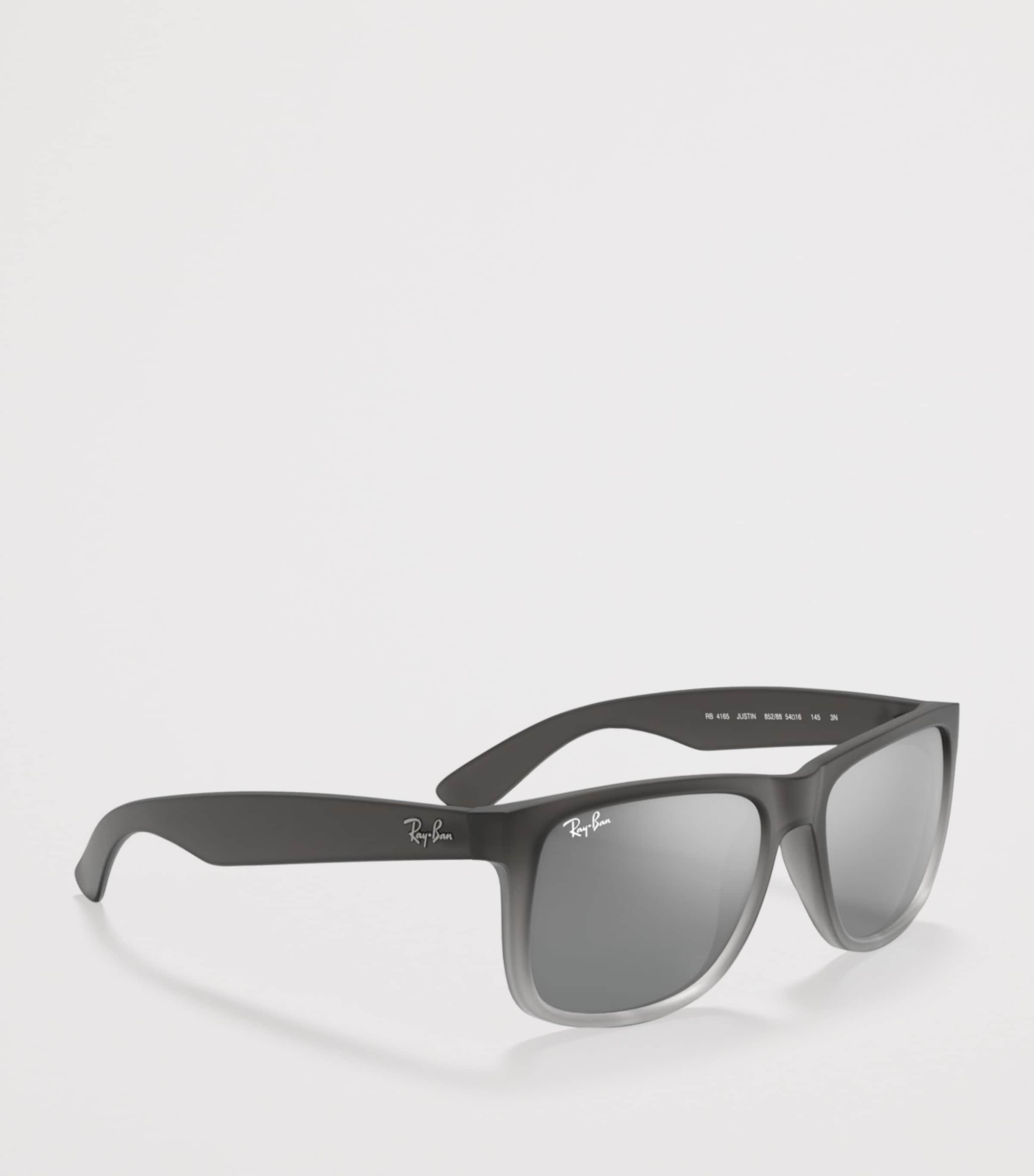 Ray-Ban Grey Justin Classic Square Sunglasses | Harrods DE