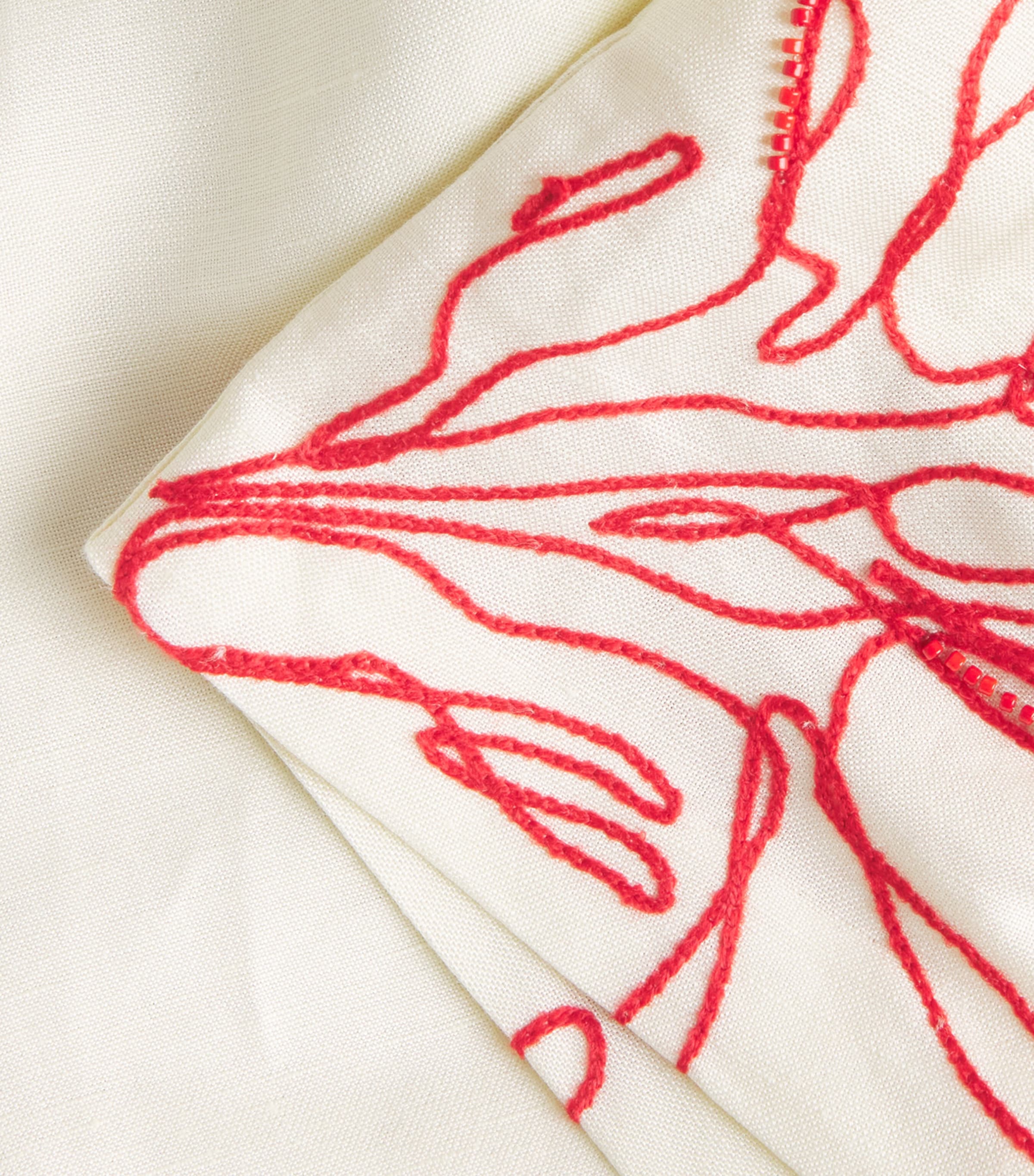 CAMILLA AND MARC Yellow Linen-Blend Embroidered Eviva Shorts | Harrods US