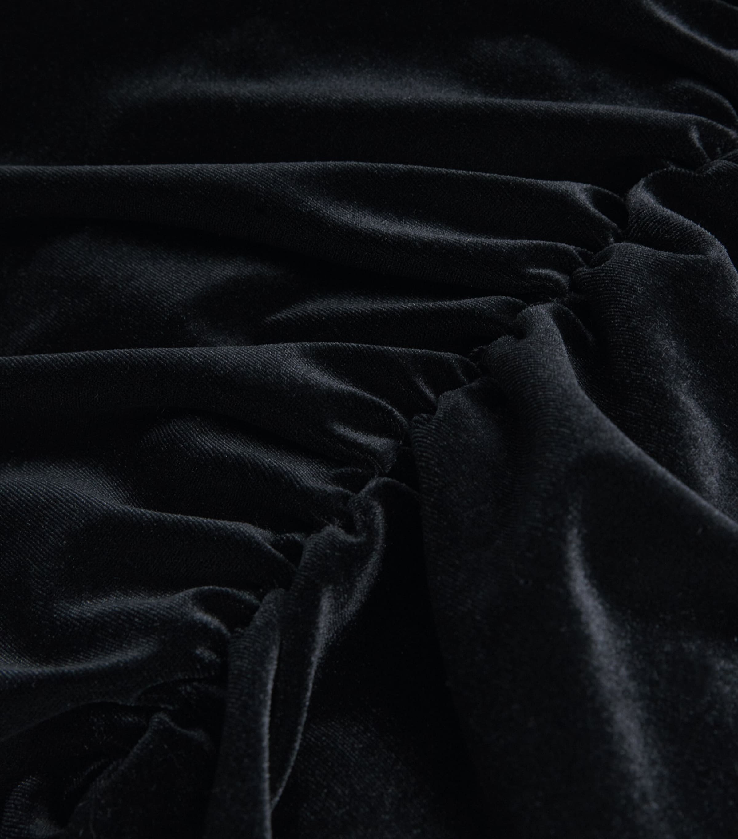 Alex Perry Black Strapless Ruched Gown | Harrods AE