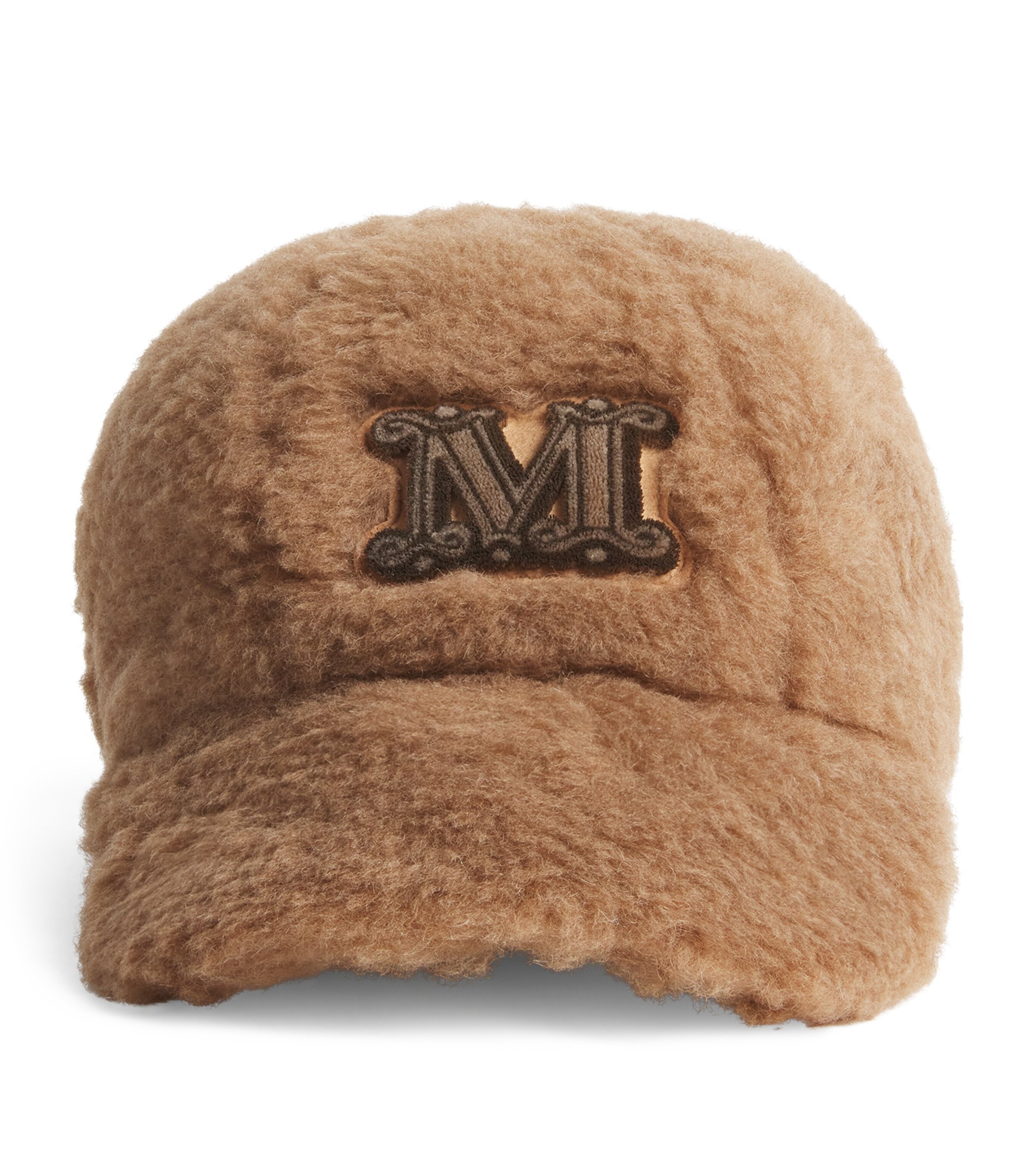 Max Mara Shearling-Trimmed Baseball Cap | Harrods HK