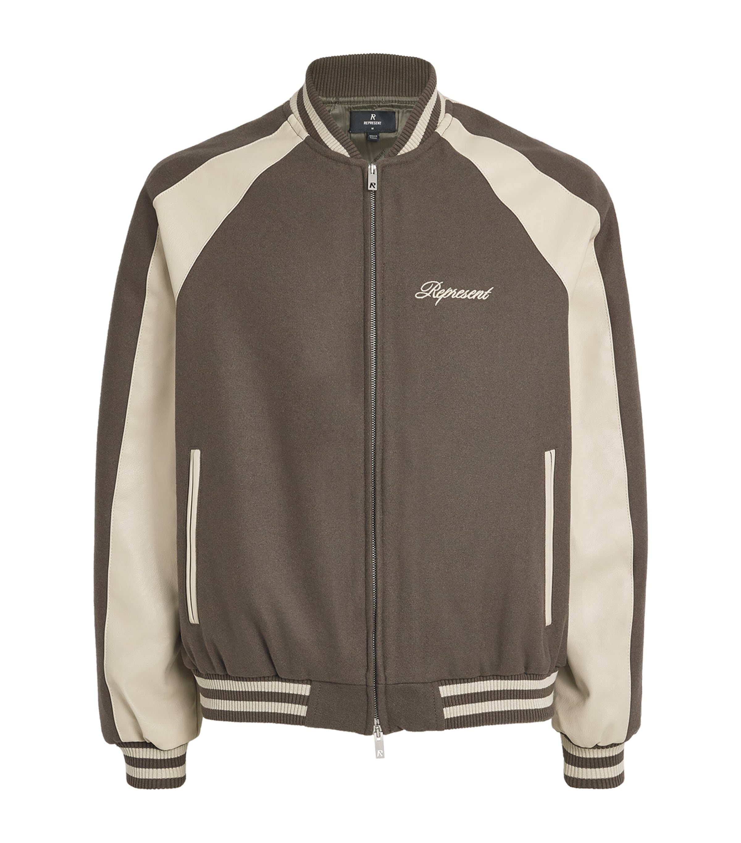 Represent Wool-Blend Mascot Varsity Jacket | Harrods US