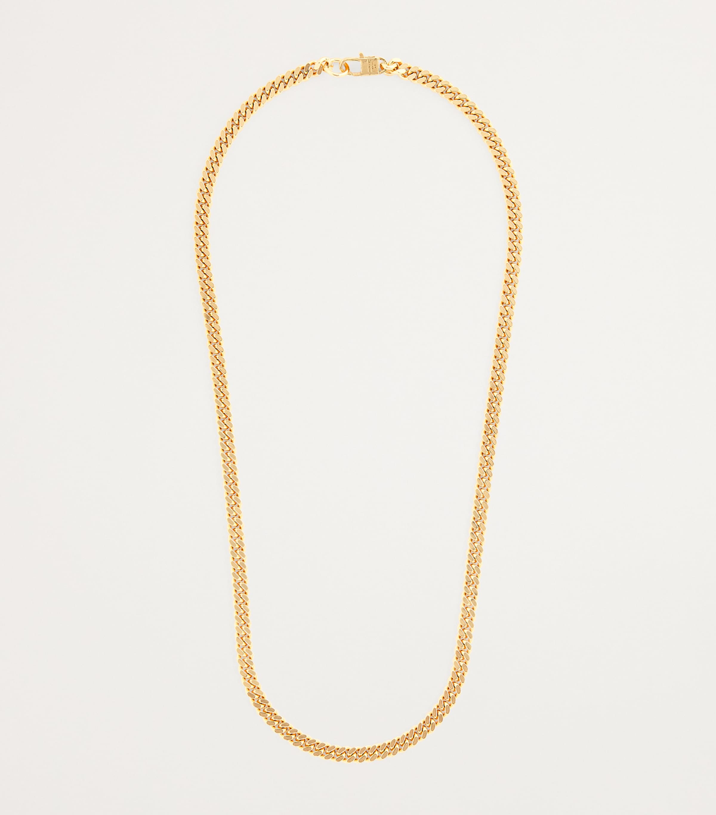 Hatton Labs Gold-Plated Chunky Cuban Necklace | Harrods UK