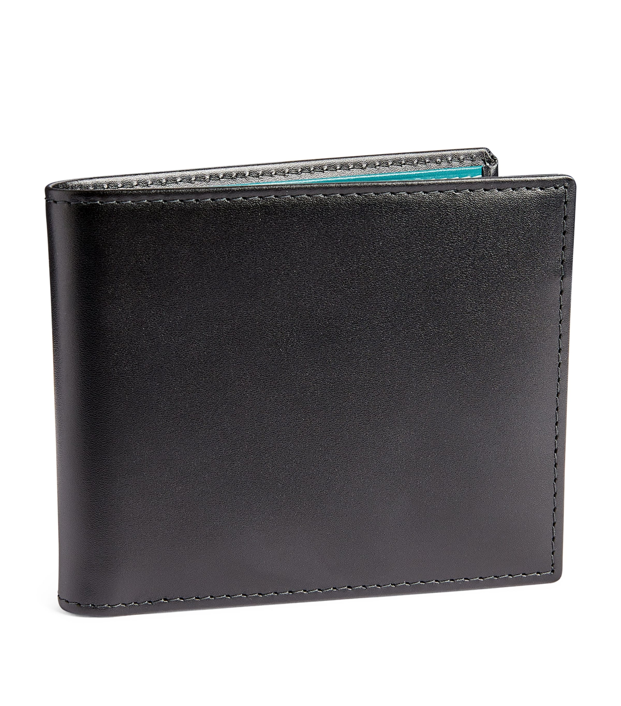 Ettinger Green 6-Slot Sterling Bifold Wallet | Harrods UK