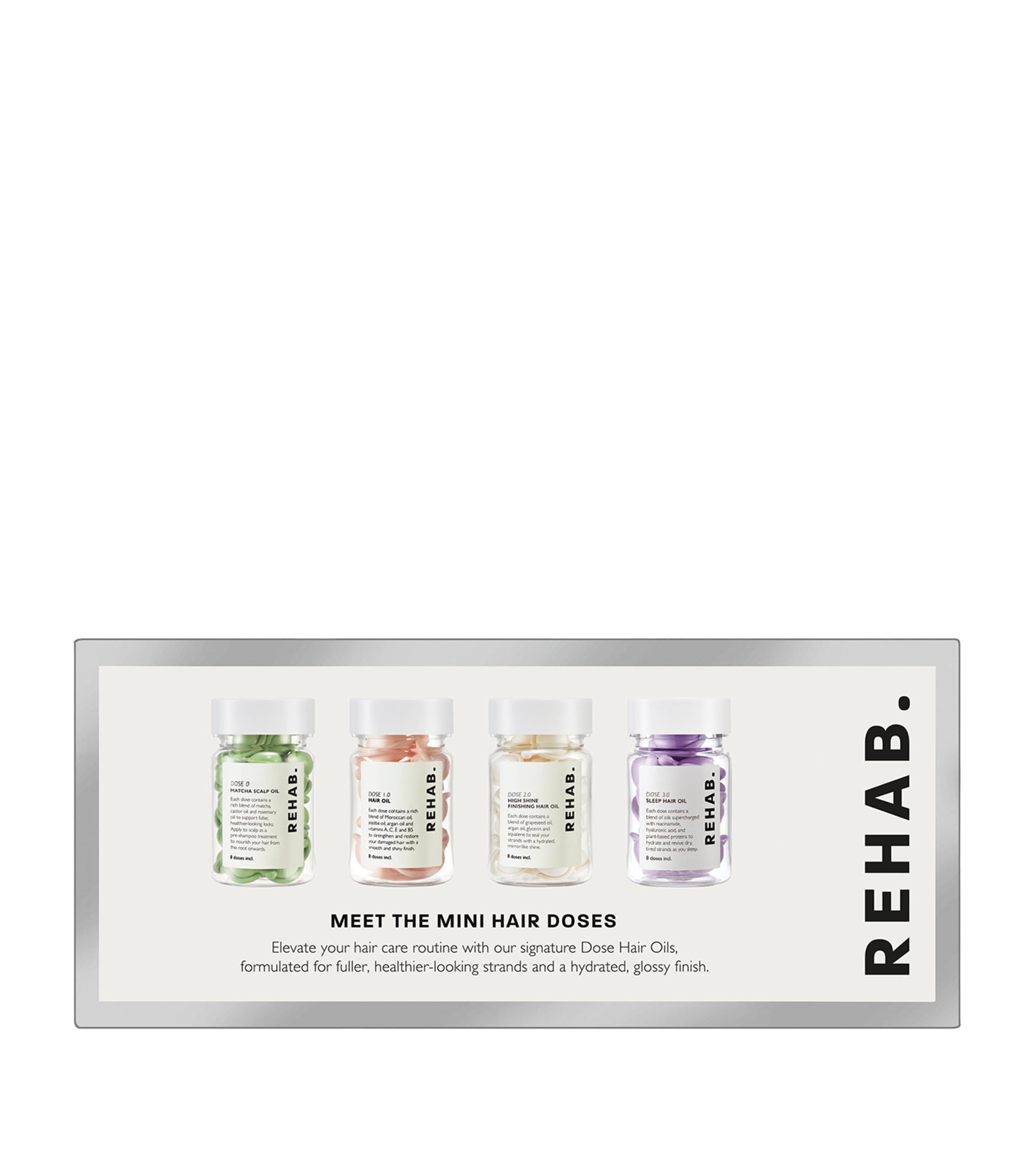 REHAB. Mini Dose Hair Oil Gift Set | Harrods DE