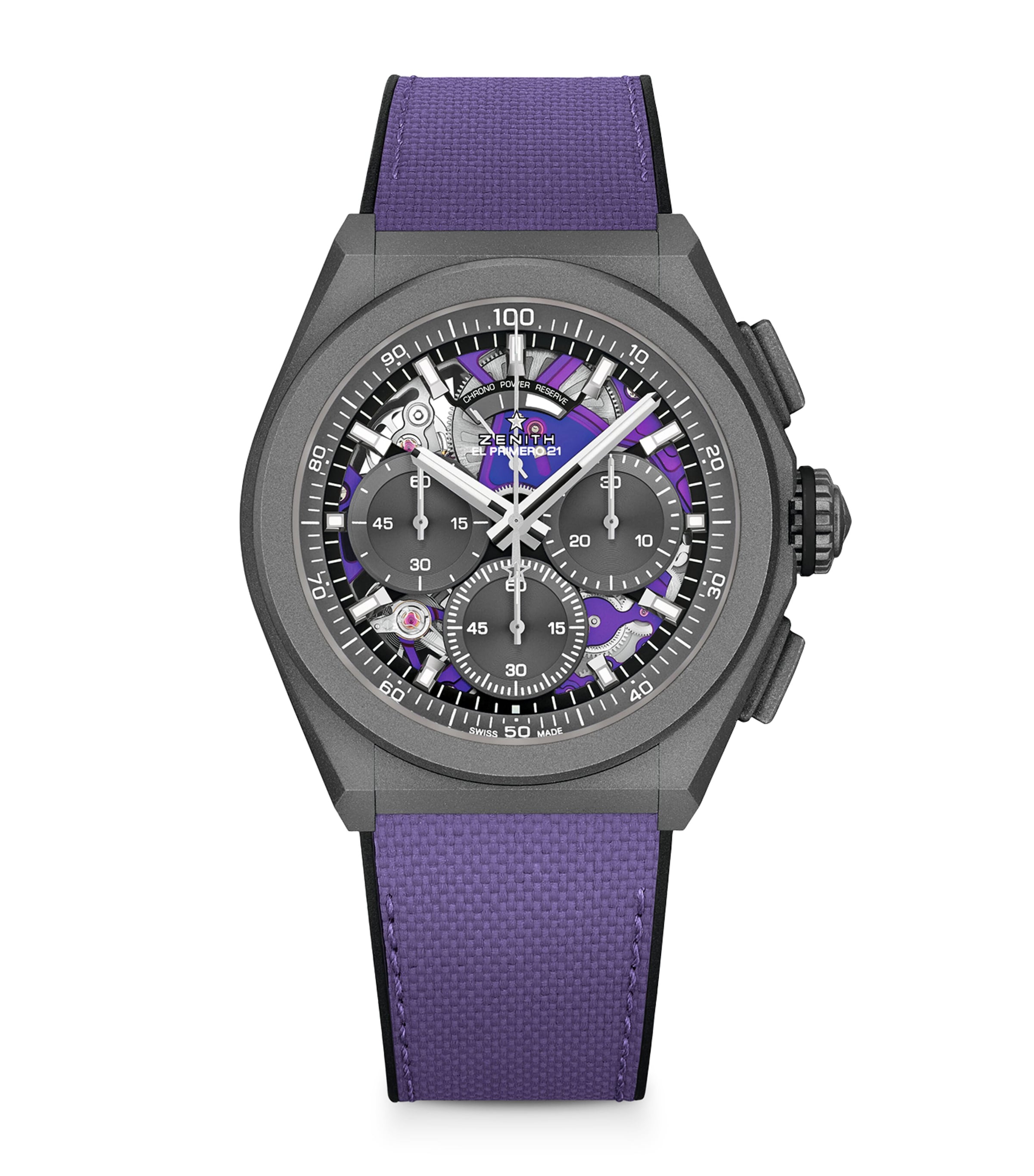 Zenith Titanium Defy El Primero 21 Watch 44mm | Harrods UK