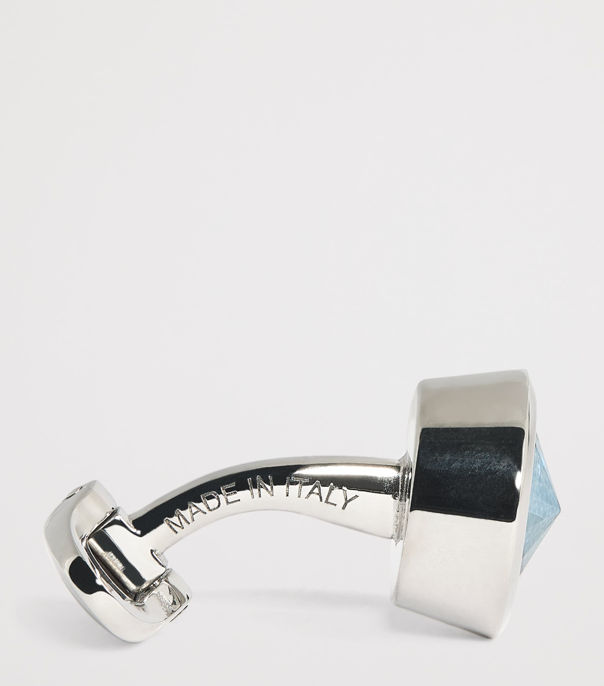 Giorgio Armani Sterling Silver Embellished Cufflinks | Harrods AU