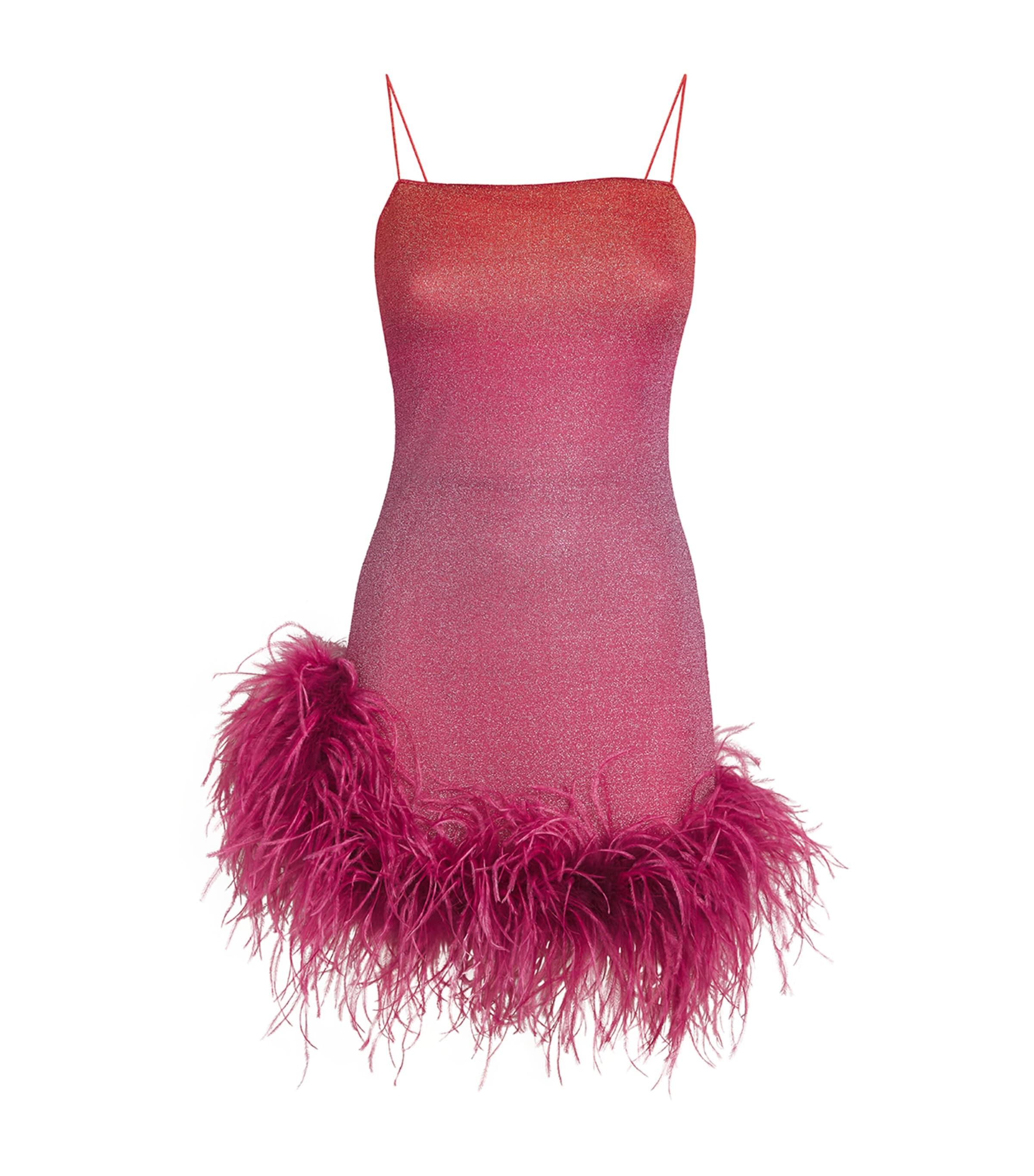 Oséree Lumière Rose Mini Dress | Harrods US