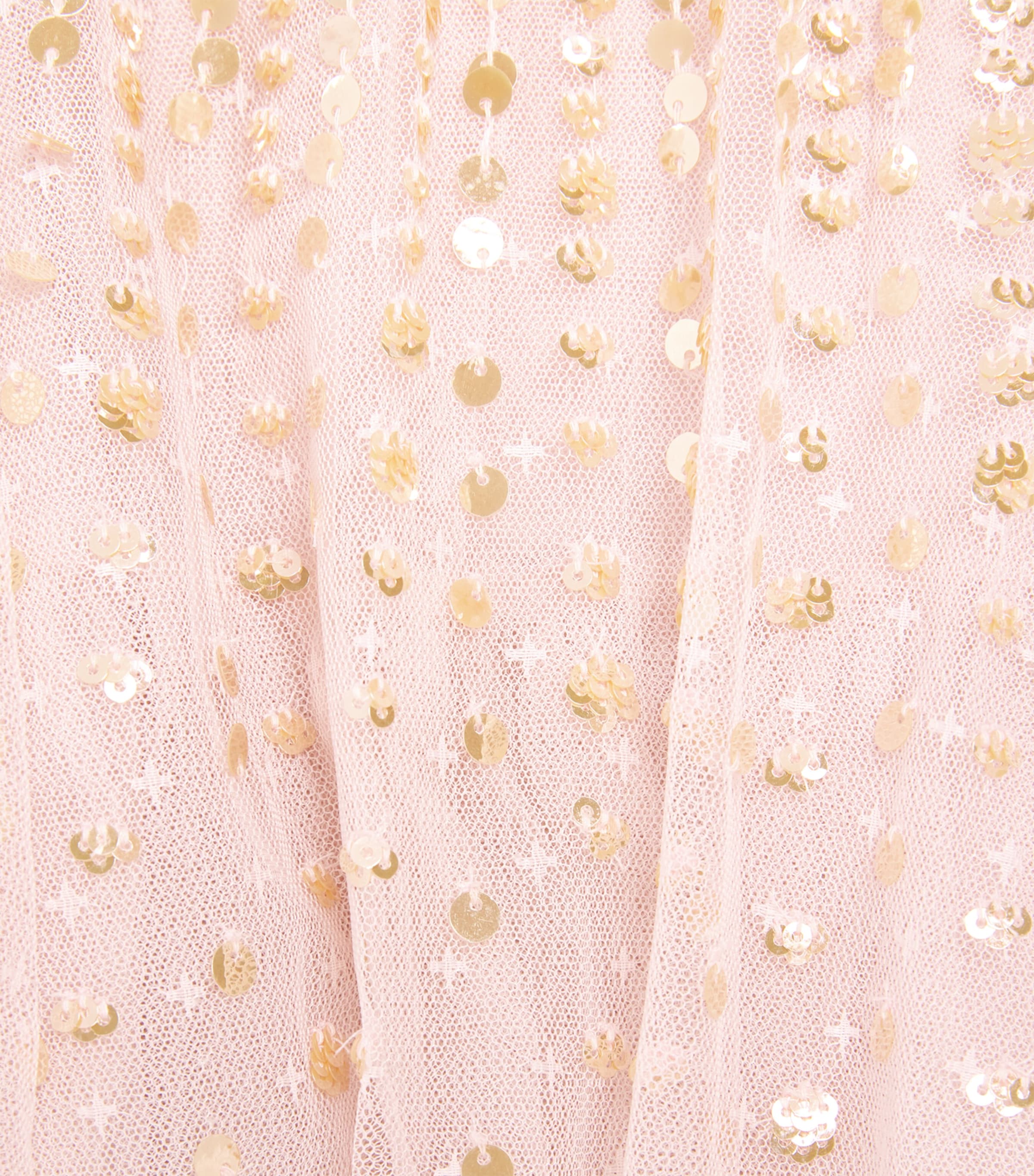 Needle & Thread Multi Tulle Sequin Moonlight Cape Dress (3-6 Years ...
