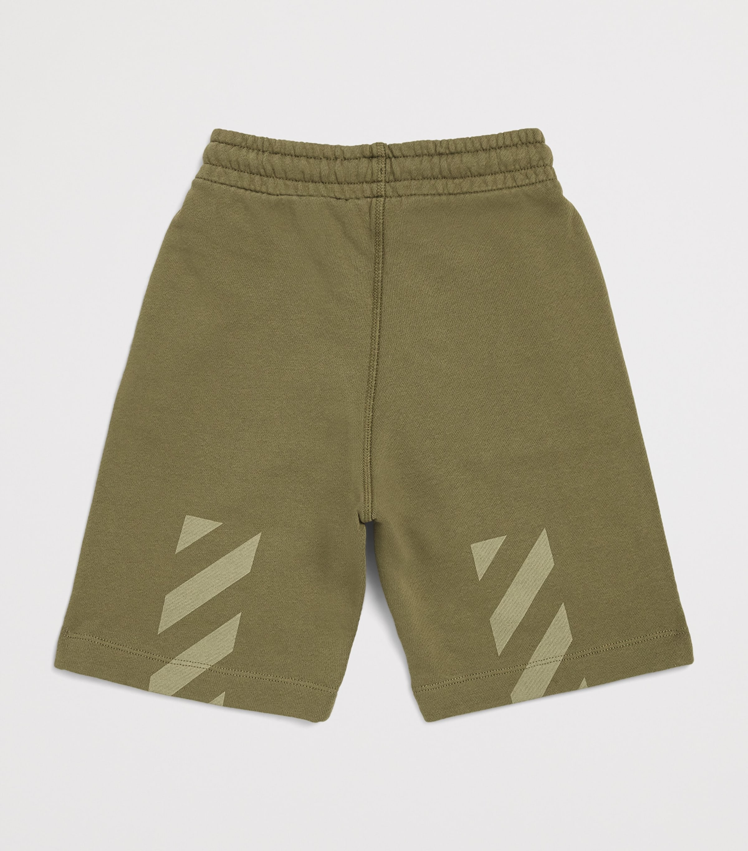 Off-White Kids Green Jersey Logo Sweatshorts (4-12+ Years) | Harrods UK