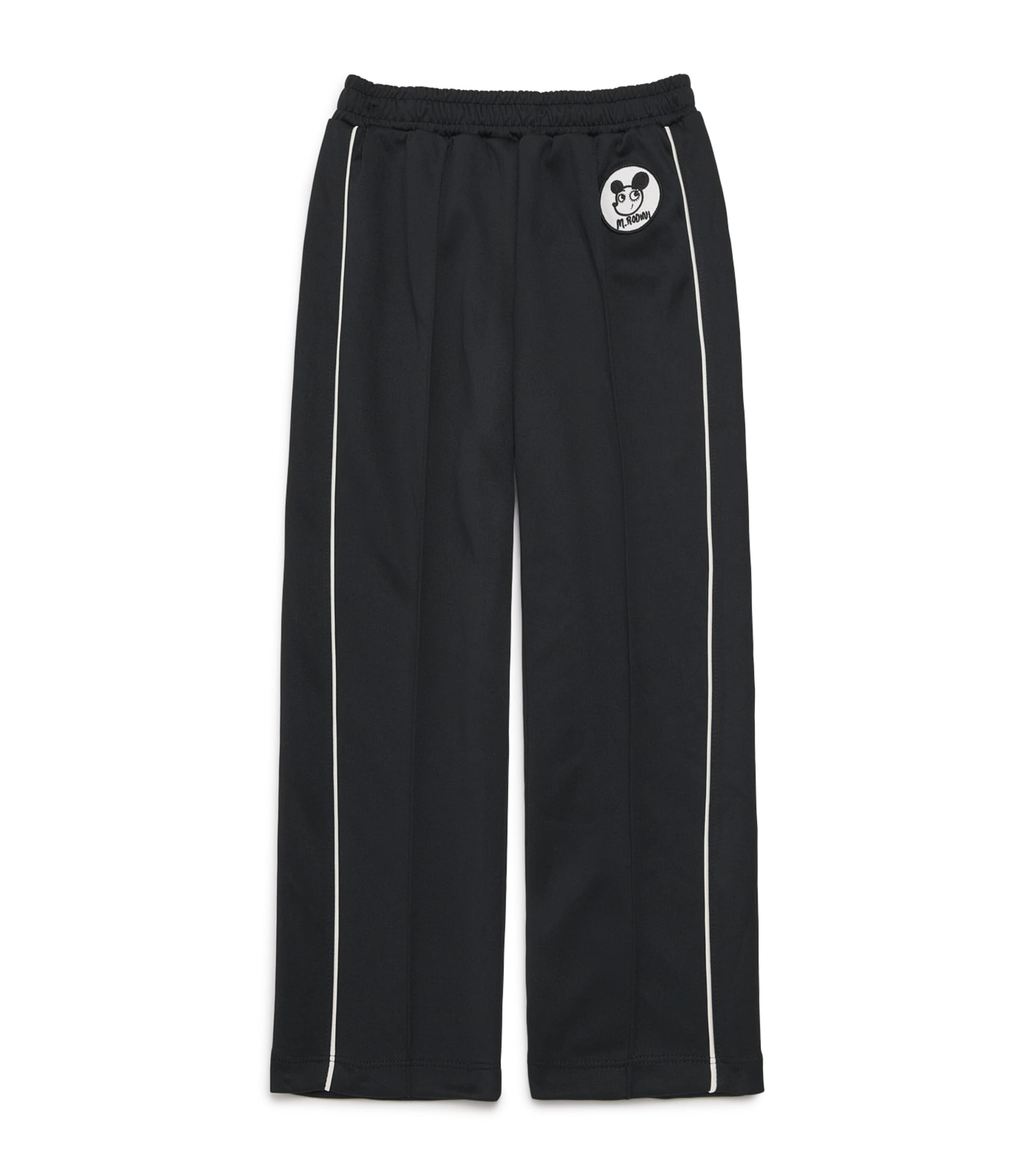 Mini Rodini Black Cotton Ritzratz Trousers (3-11 Years) | Harrods HK