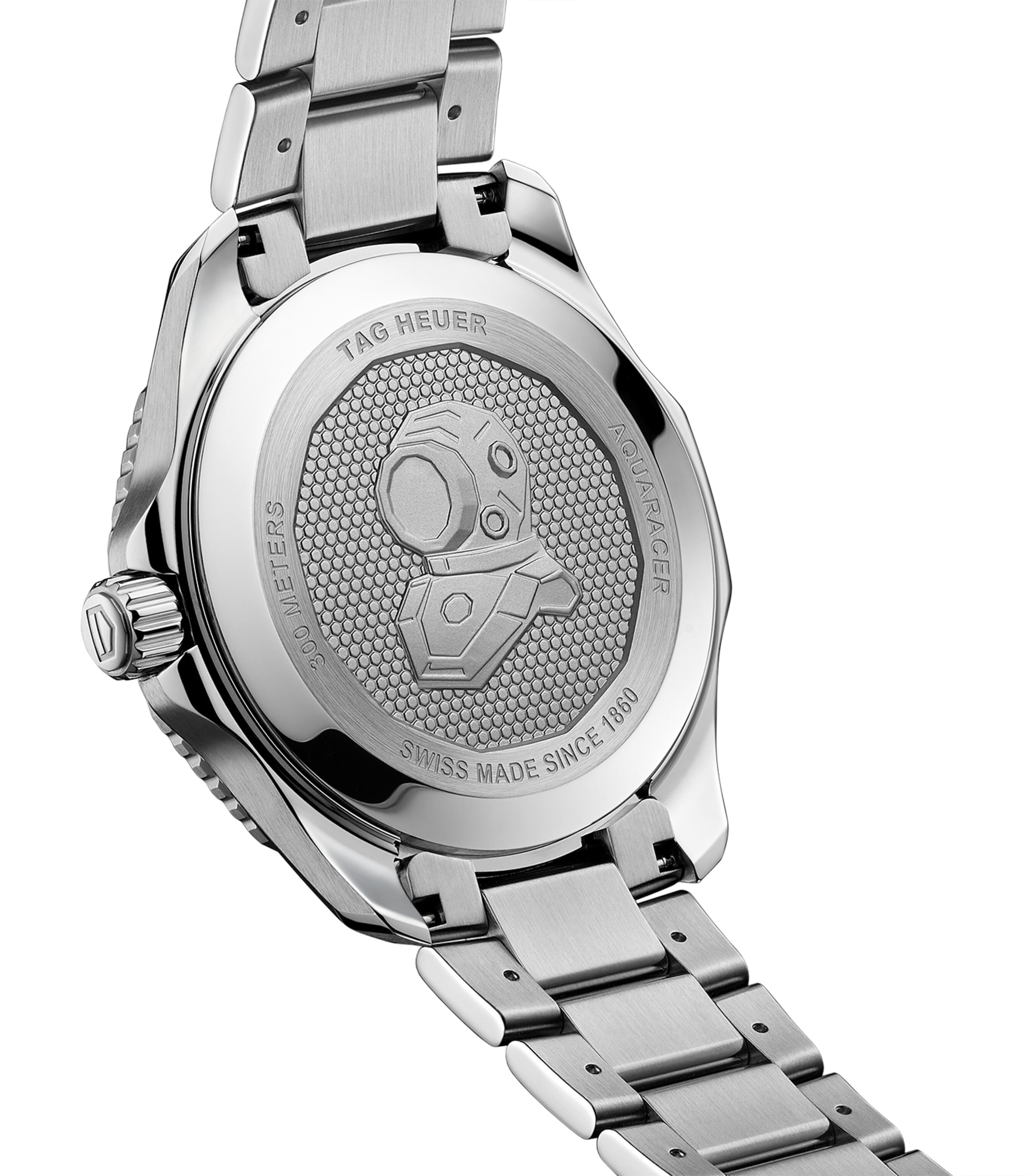 TAG Heuer Stainless Steel Aquaracer Watch 43mm | Harrods UK