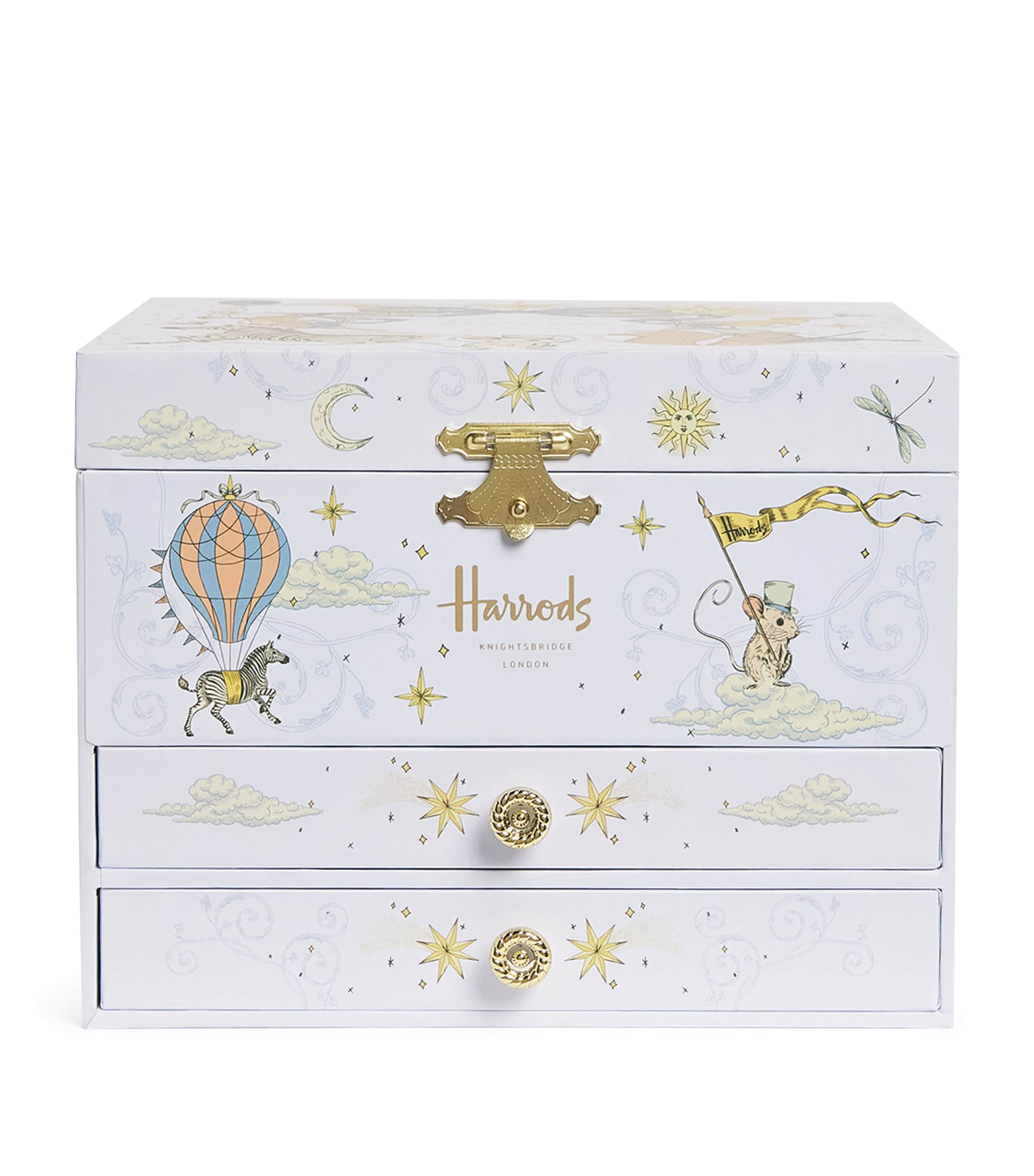 Harrods Printed Musical Jewellery Box | Harrods UK