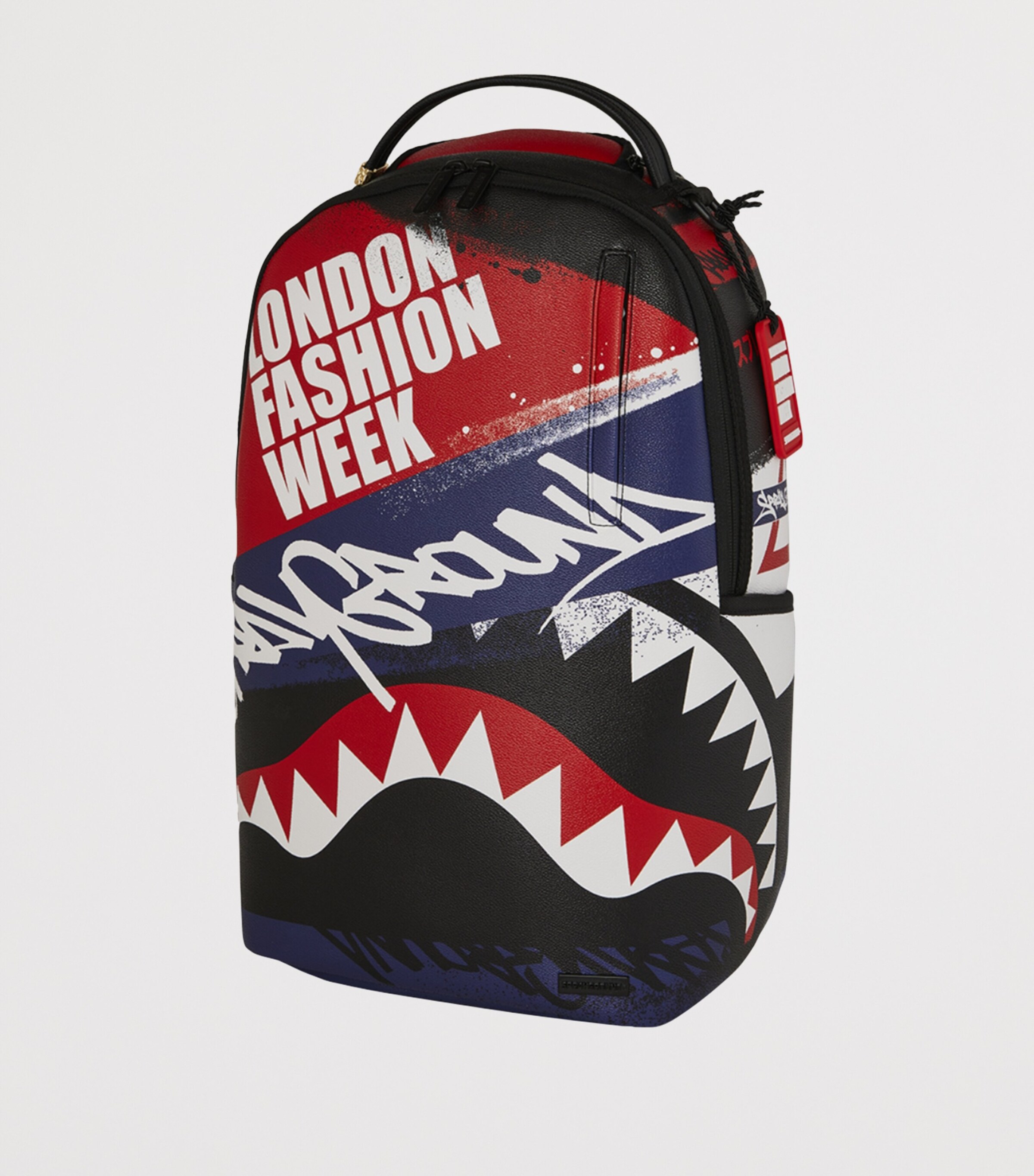 Sprayground Red Sprayground x London Fashion Week Runway Ready Backpack ...