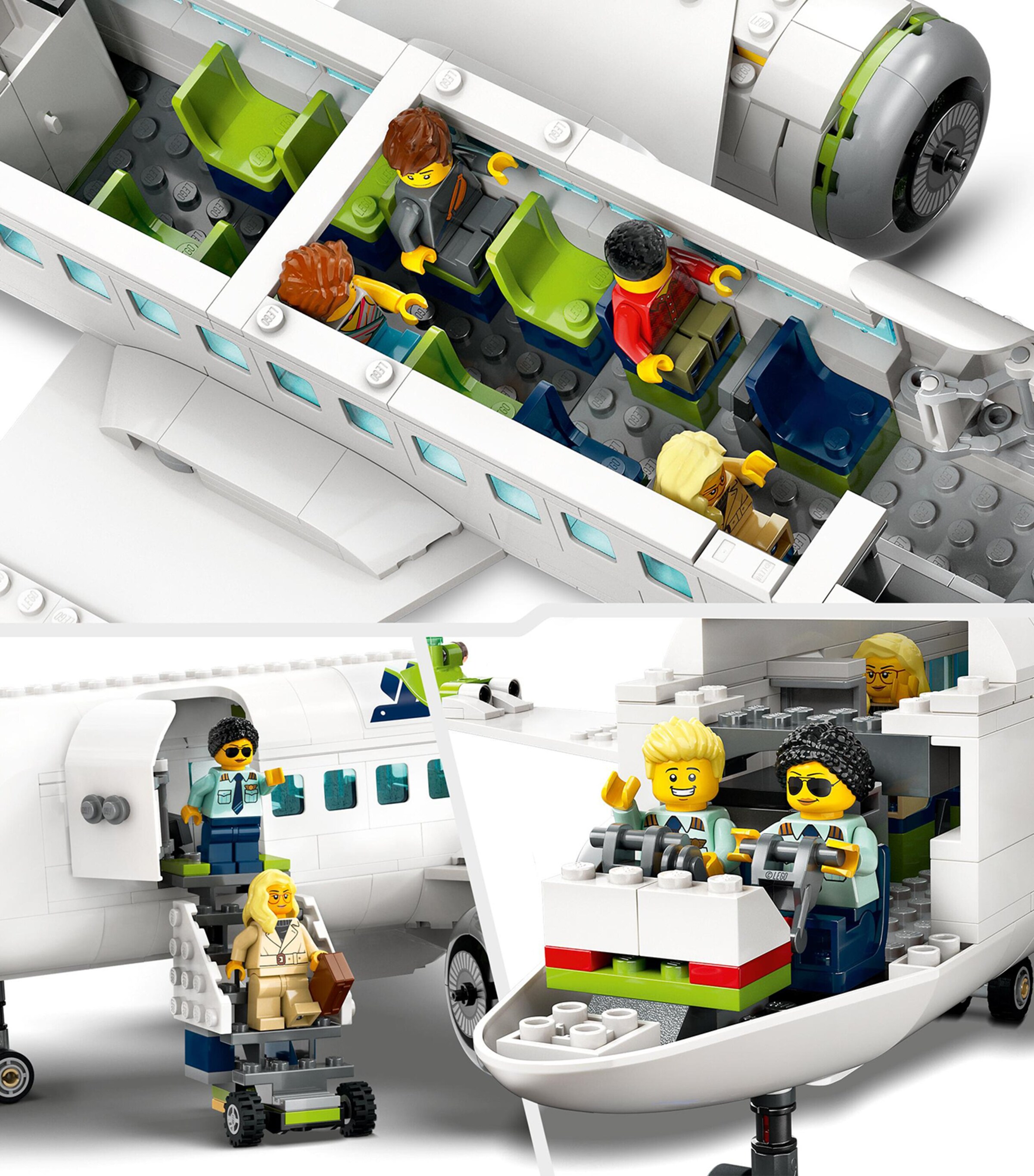 Lego Passenger Aeroplane 60367 | Harrods UK
