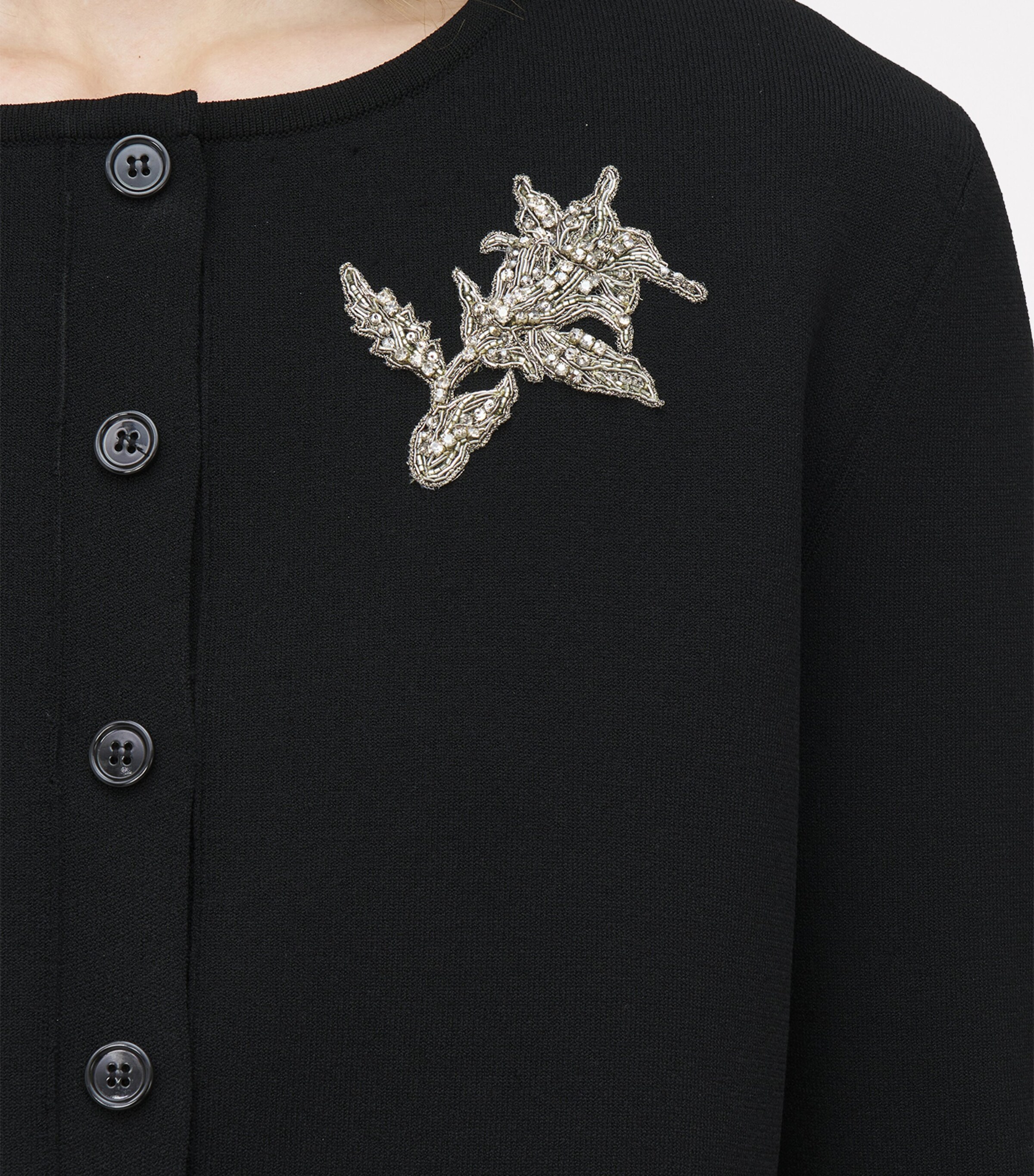 McQueen Crystal-Embroidered Banshee Jacket | Harrods UK