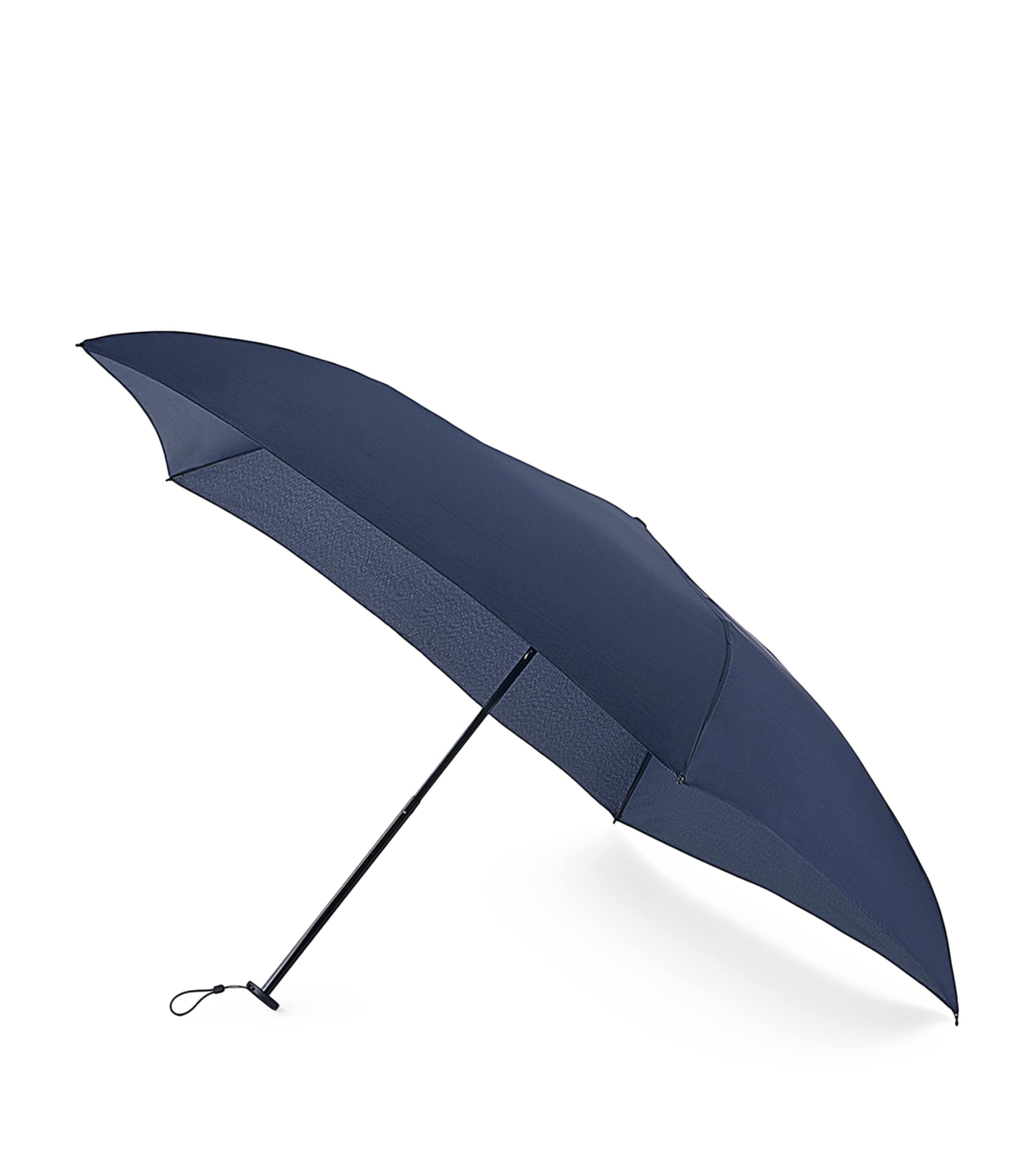 Fulton Blue Compact Telescopic Umbrella | Harrods UK