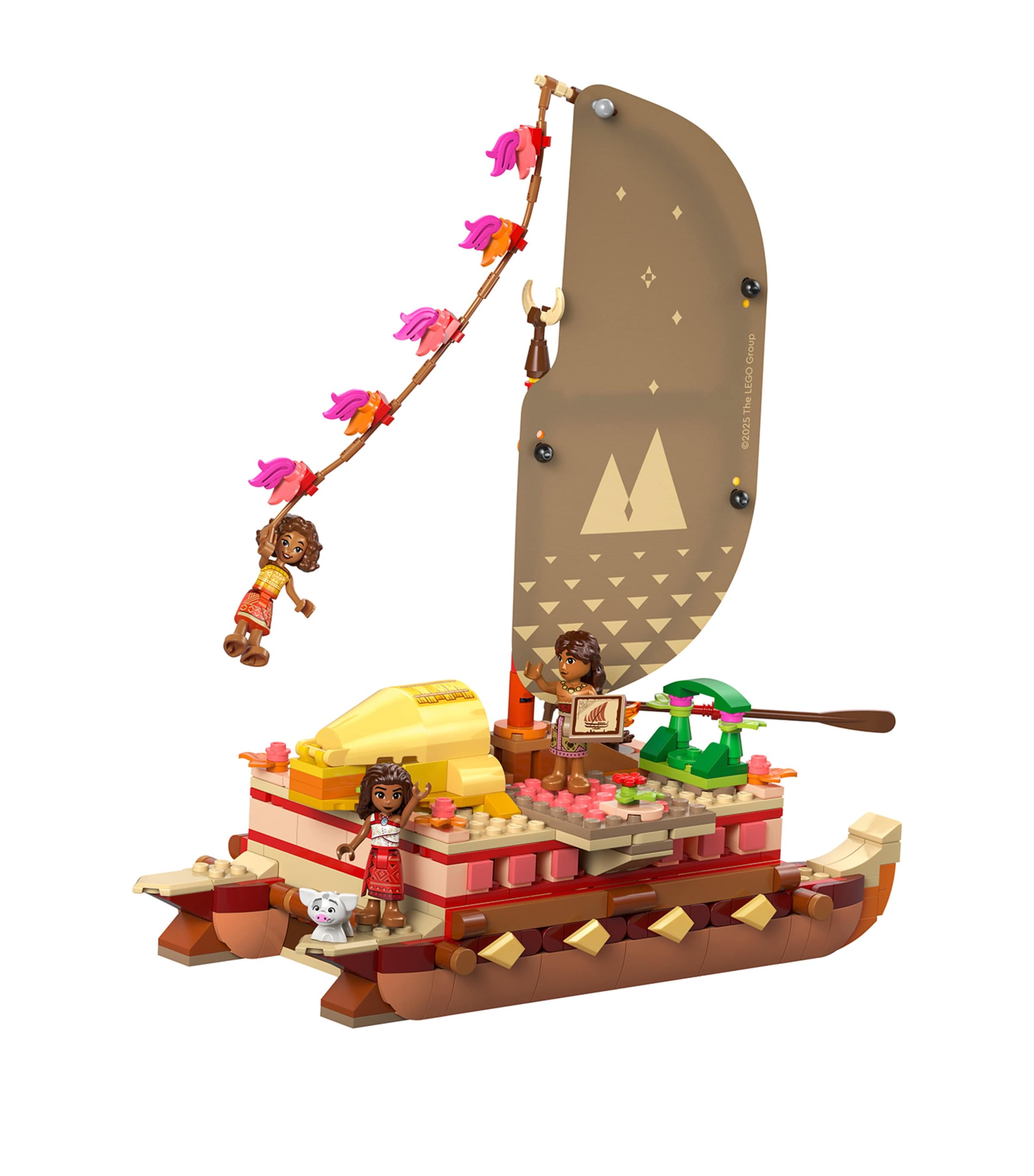 Lego Disney Moana's Adventure Canoe 43270 | Harrods HK