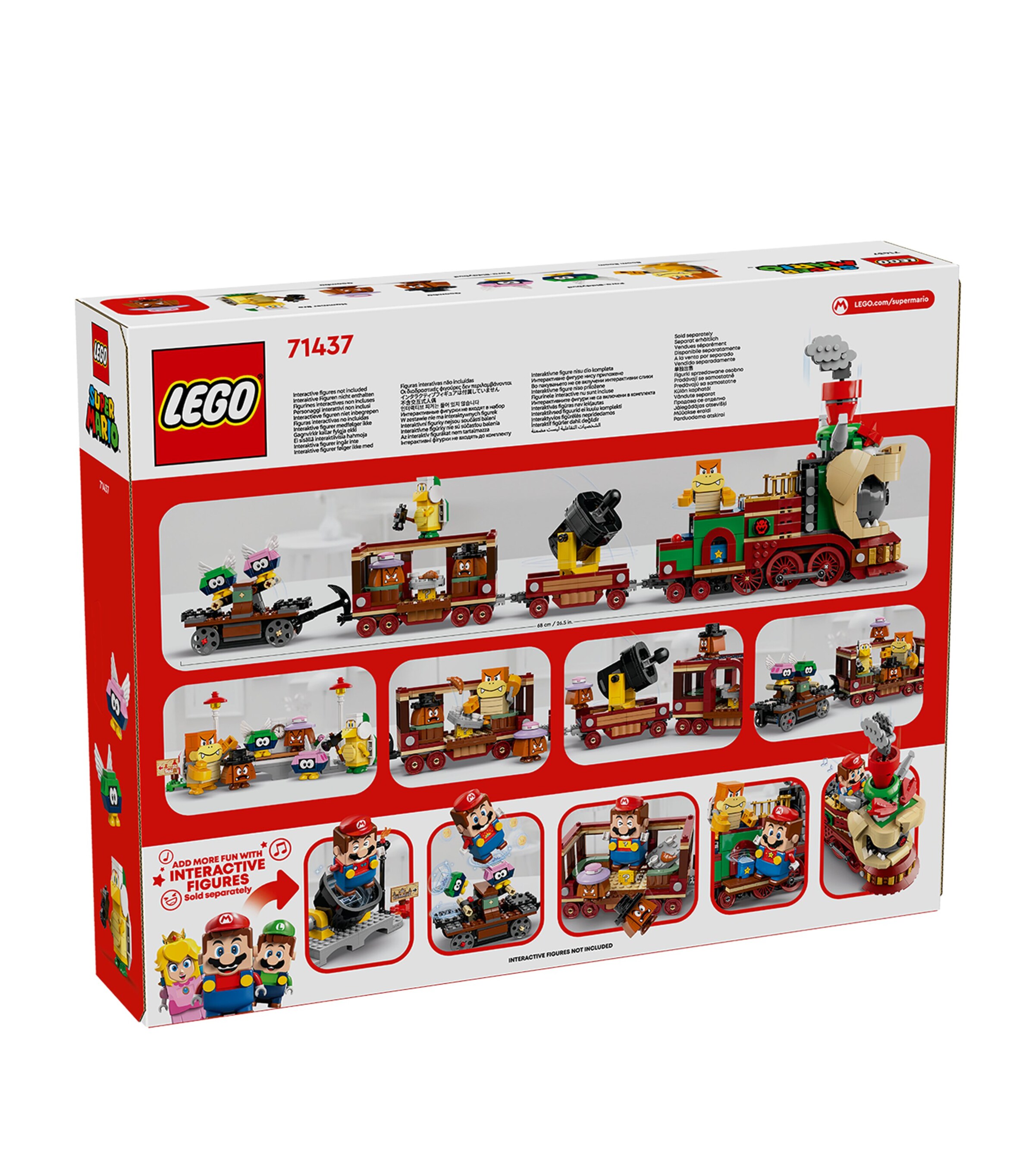 Lego Super Mario Bowser Express Train 71437 | Harrods UK
