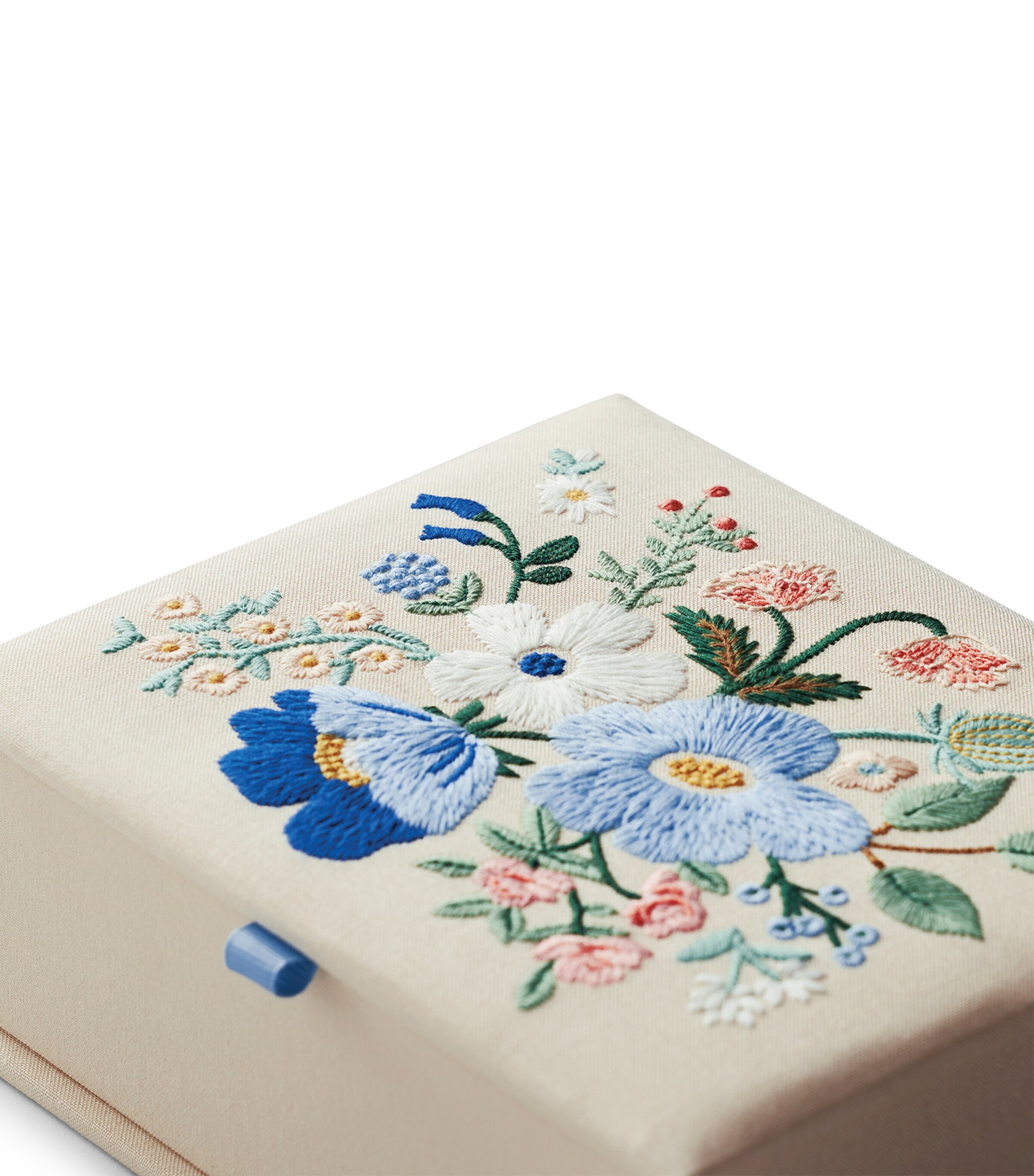 Rifle Paper Co. Multi Medium Embroidered Keepsake Box | Harrods UK