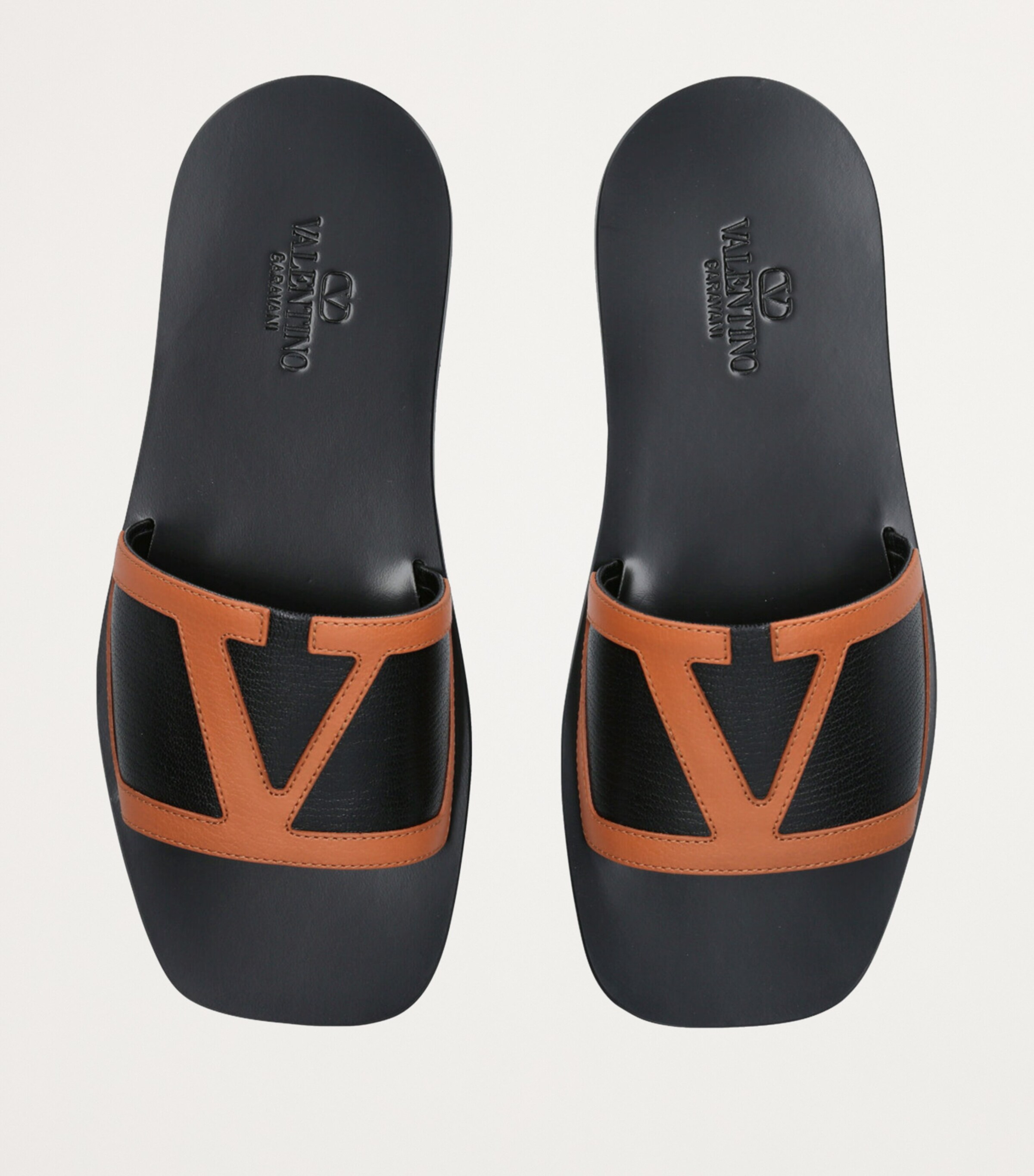 Valentino Garavani Multi Leather Viva Superstar Slides | Harrods US