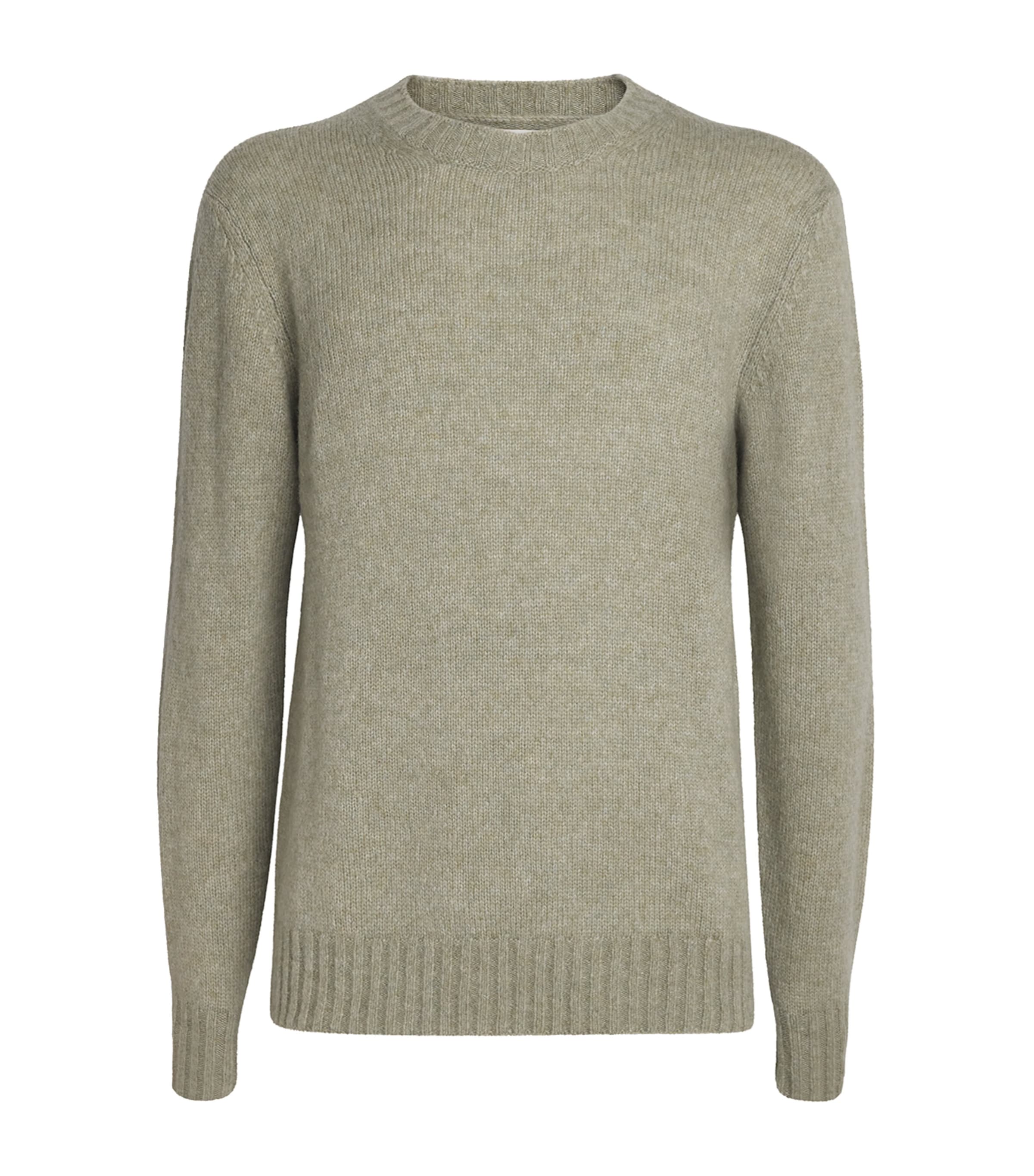 NN07 Green Merino Wool-Blend Lee Sweater | Harrods SG