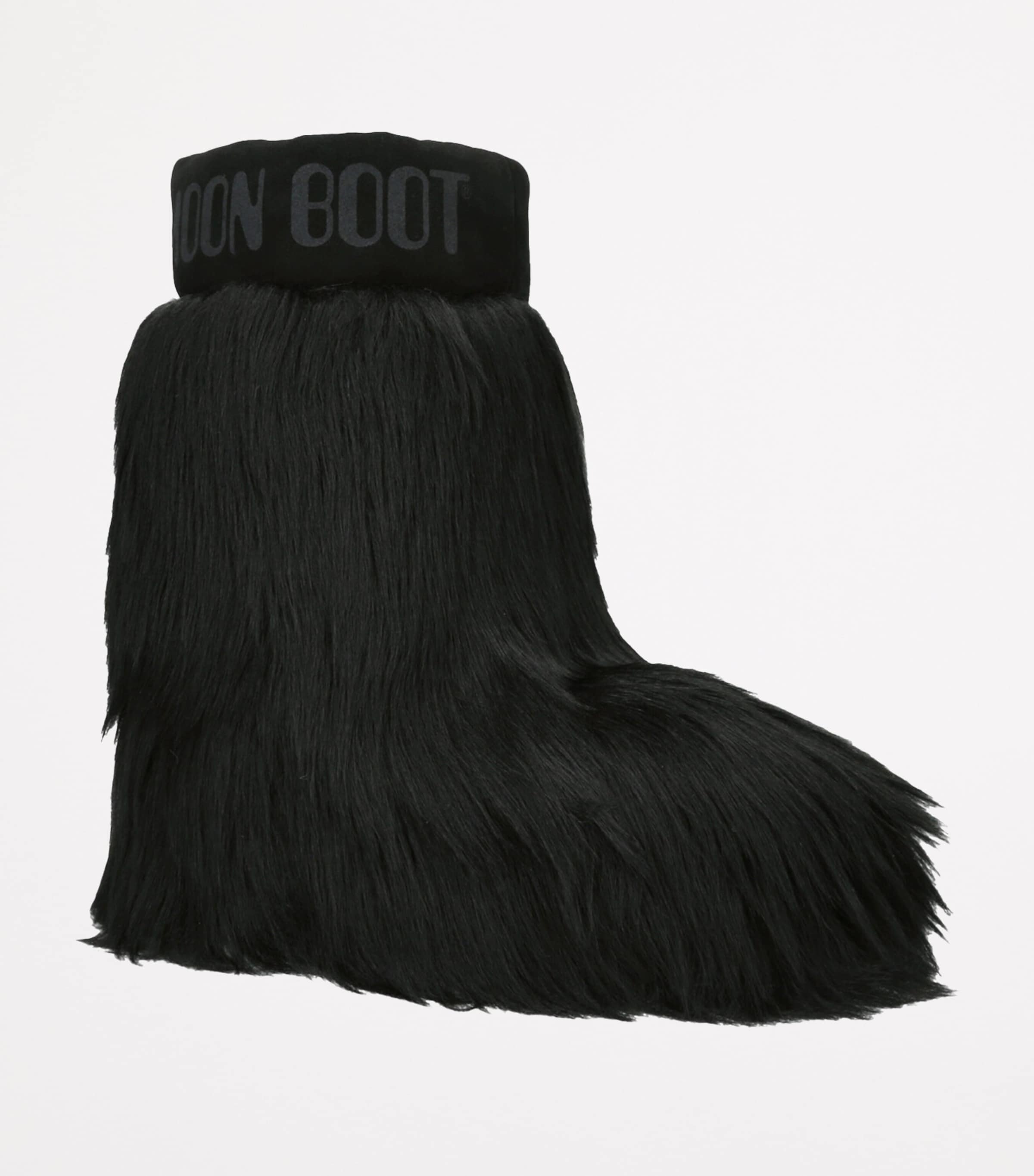 Moon Boot Black Faux Fur Icon Yeti Moon Boots | Harrods NL