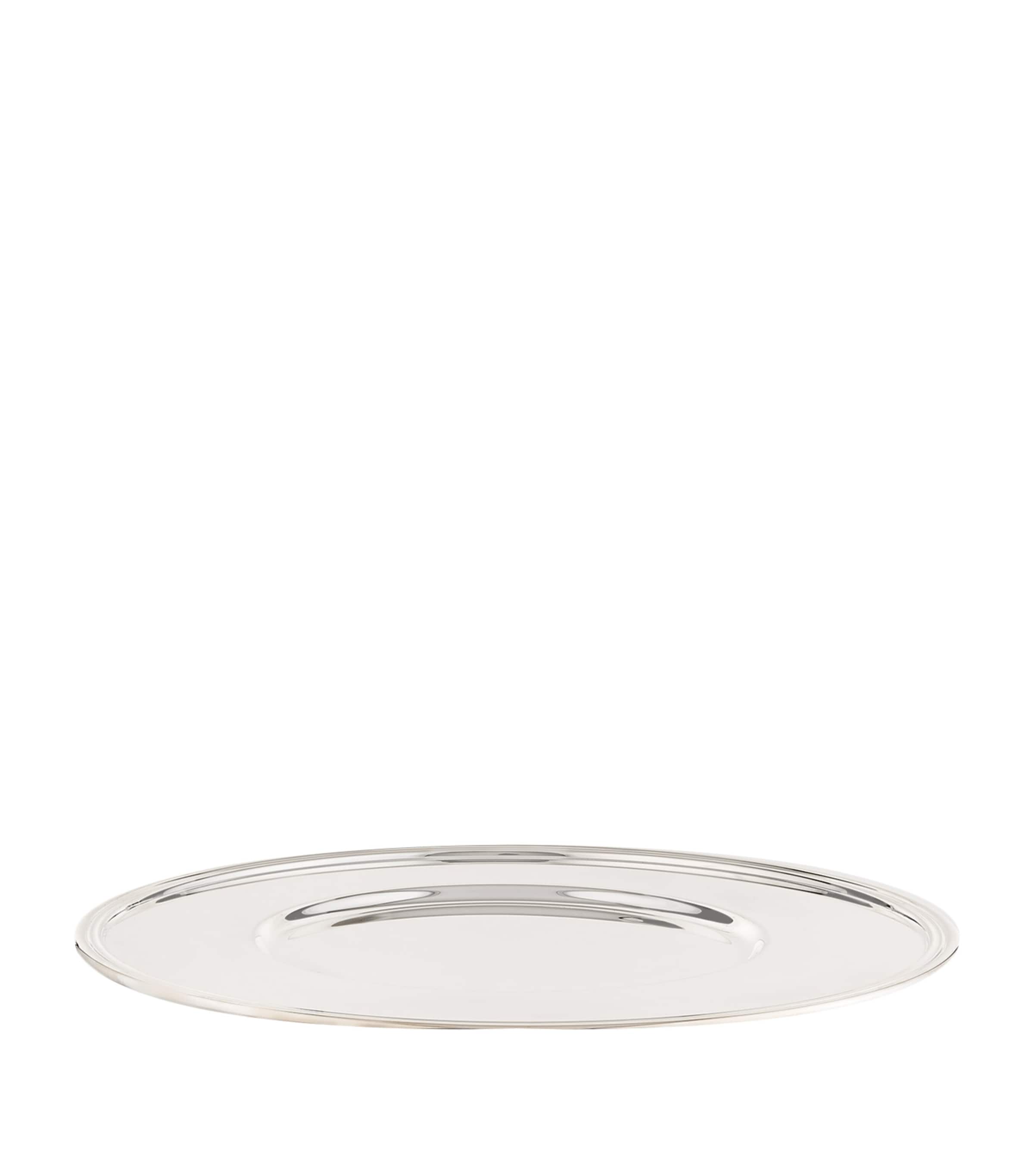 Greggio Silver Plated Georgian Lay Plate (33cm) | Harrods IN