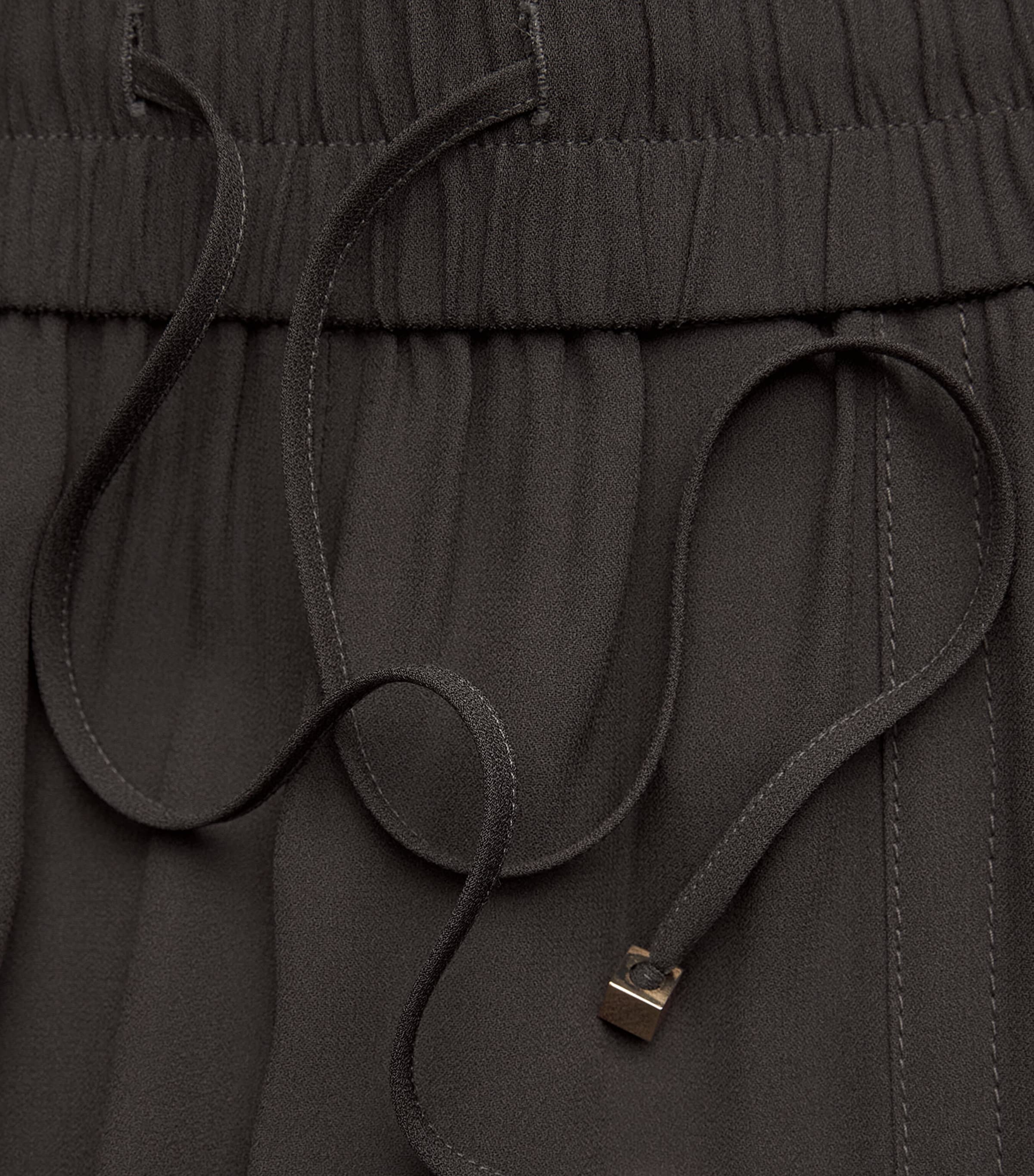 Joseph Brown Crepe Dee Wide-Leg Trousers | Harrods US