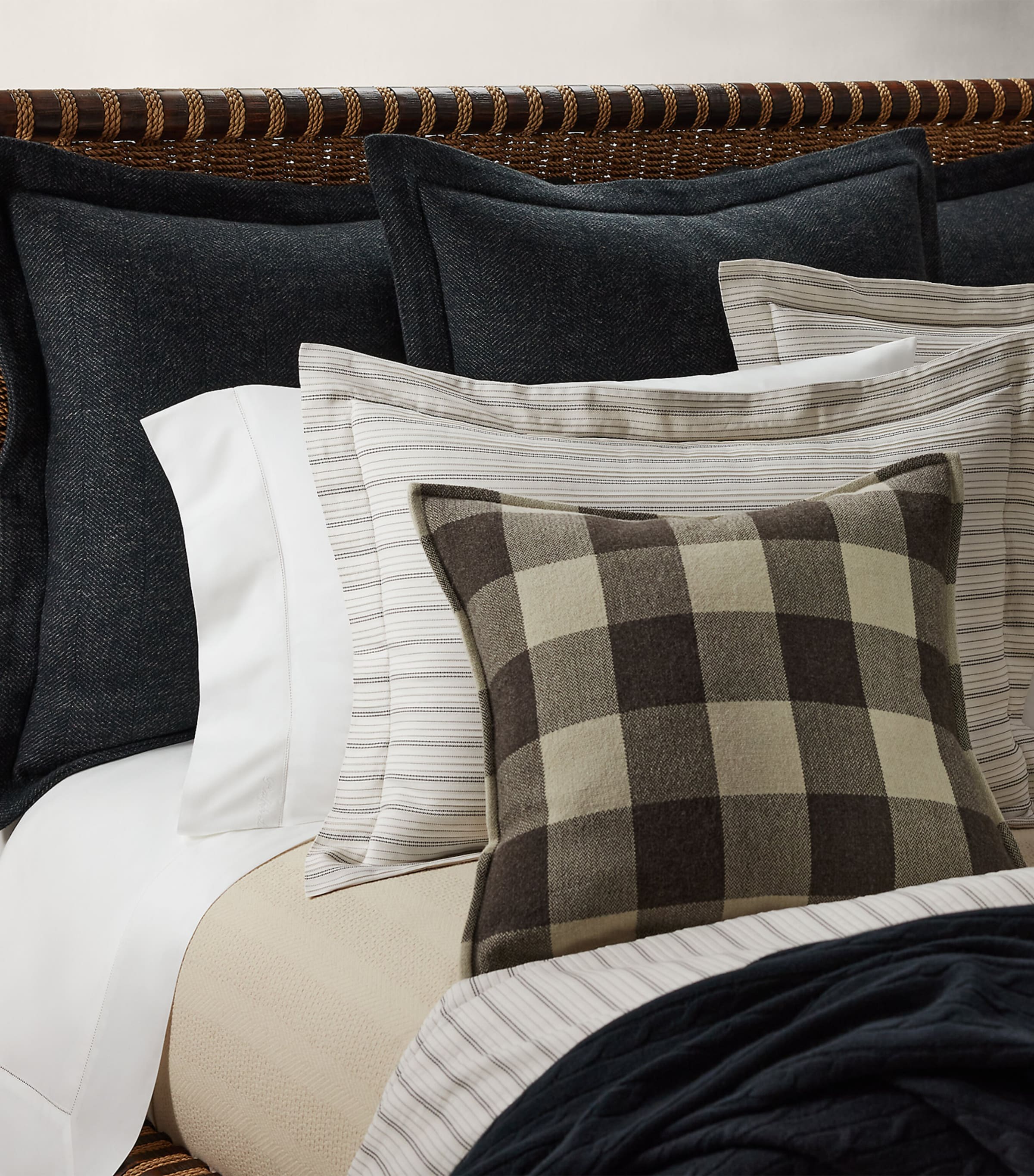 Ralph Lauren Home Canyon Road Joshua Square Cushion Cover (50cm x 50cm ...