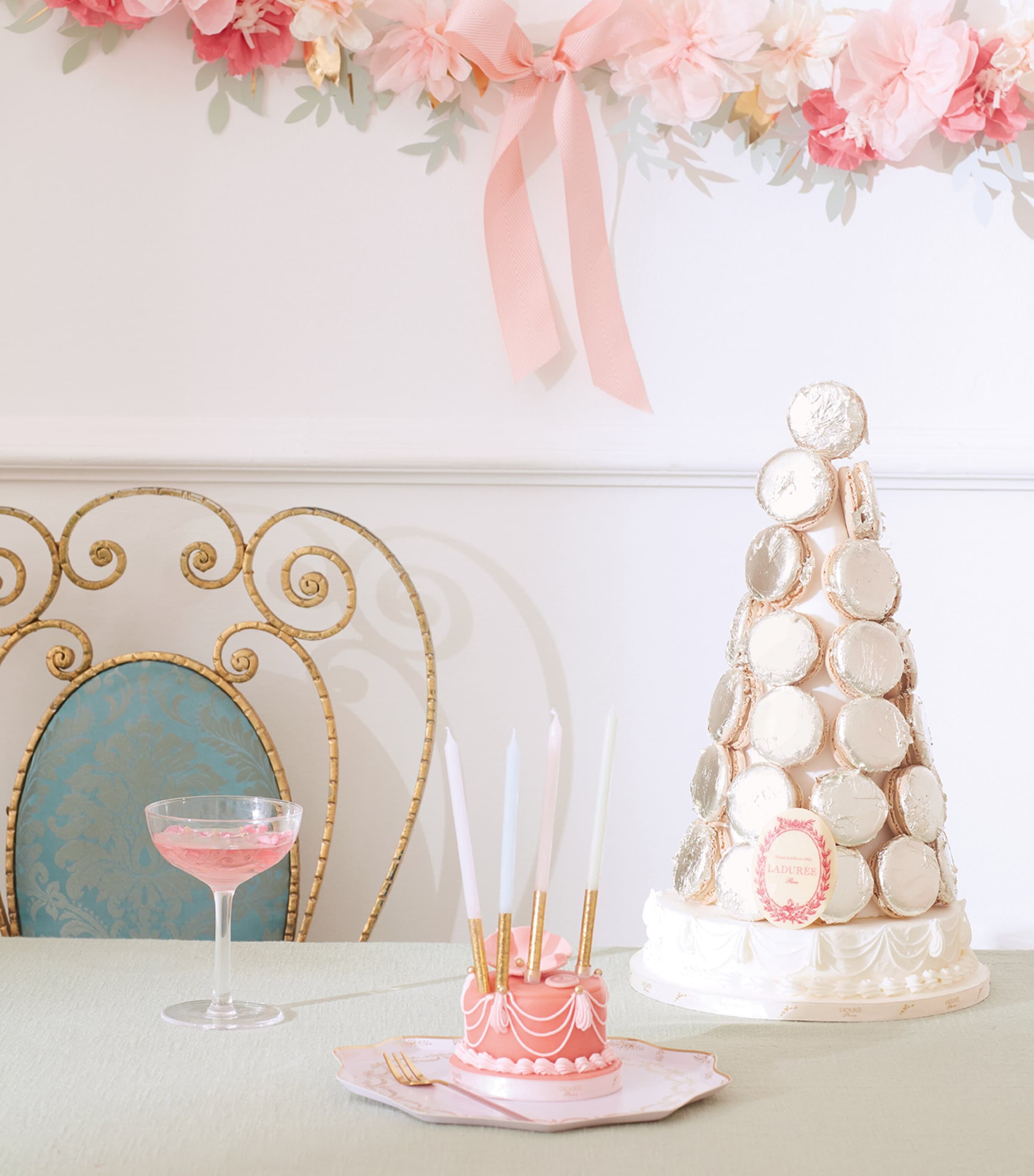 Meri Meri x Ladurée Paris Floral Garland | Harrods US