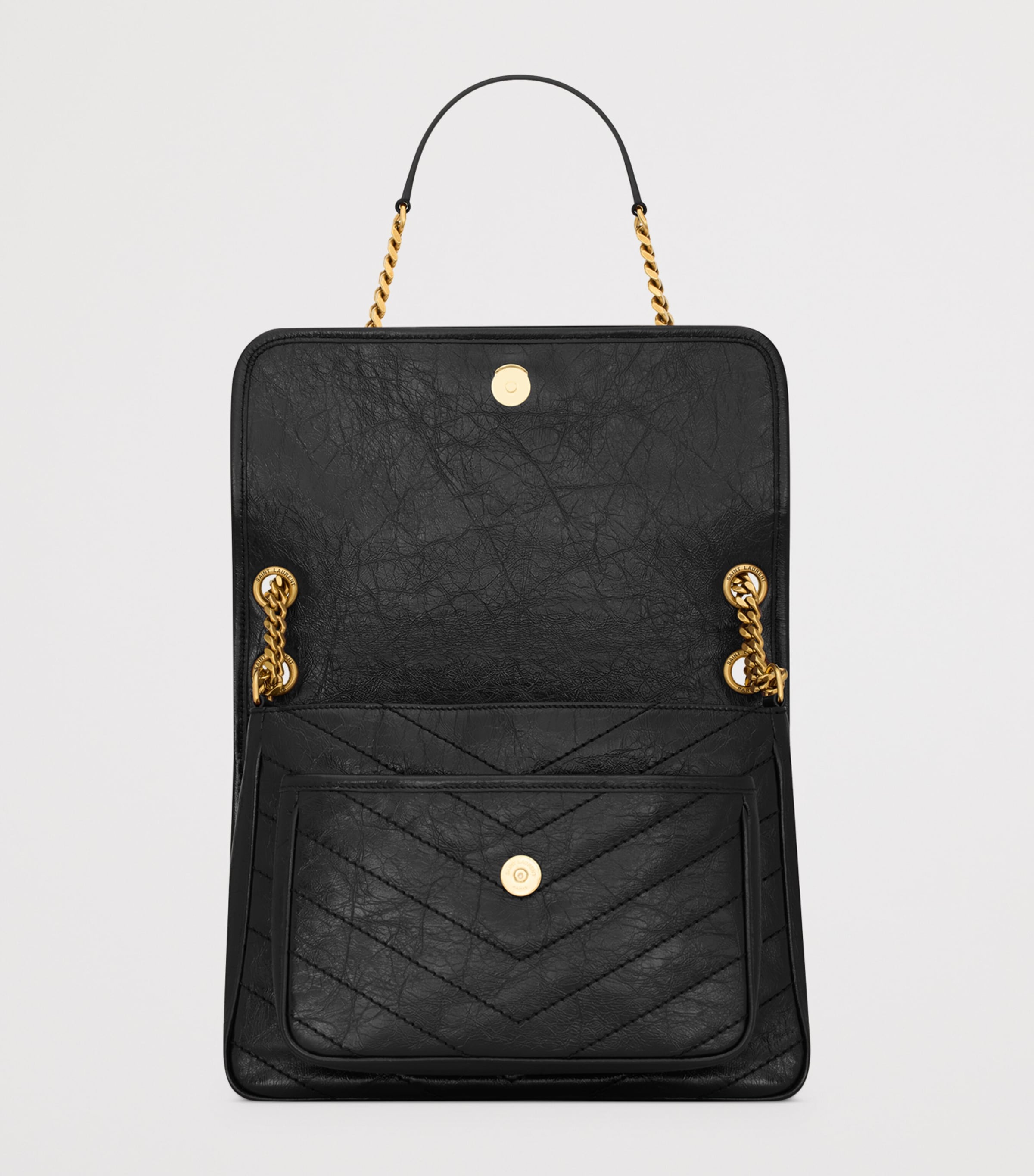 Saint Laurent Black Medium Niki Shoulder Bag | Harrods VE