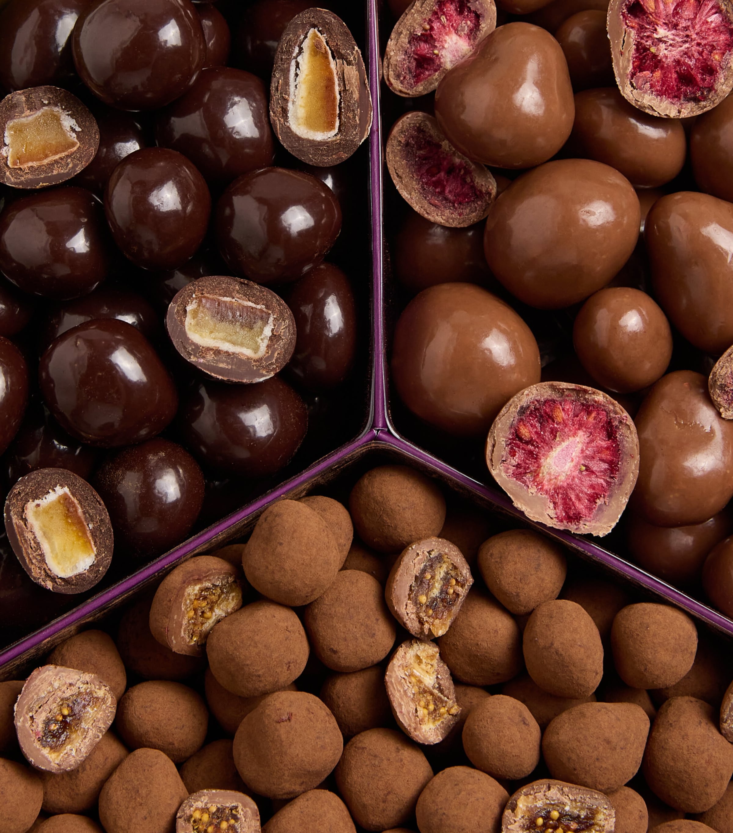 Harrods Coated and Dusted Festive Fruit Selection (700g) | Harrods DE