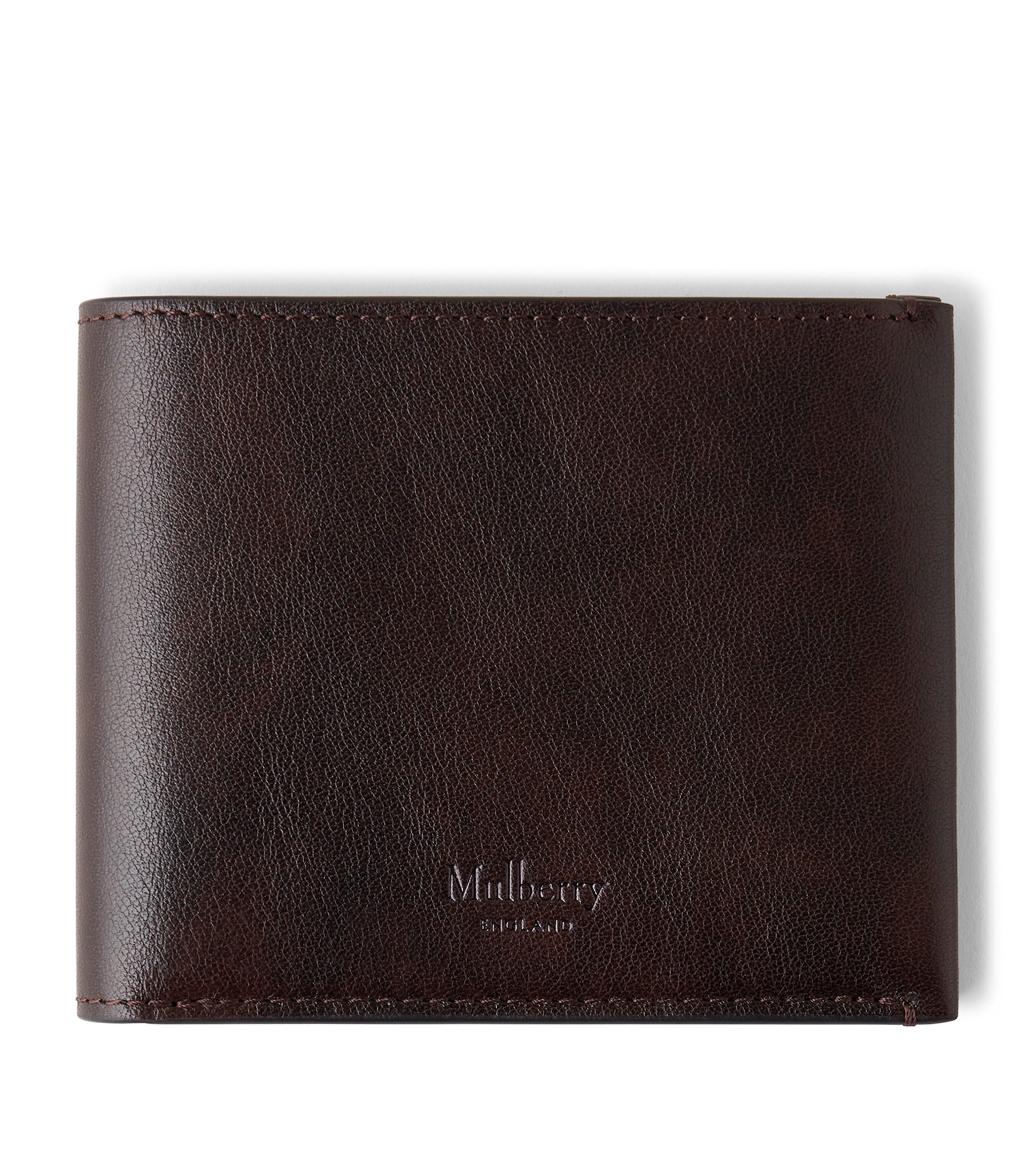 Mulberry Brown Leather Camberwell Card Wallet | Harrods CA