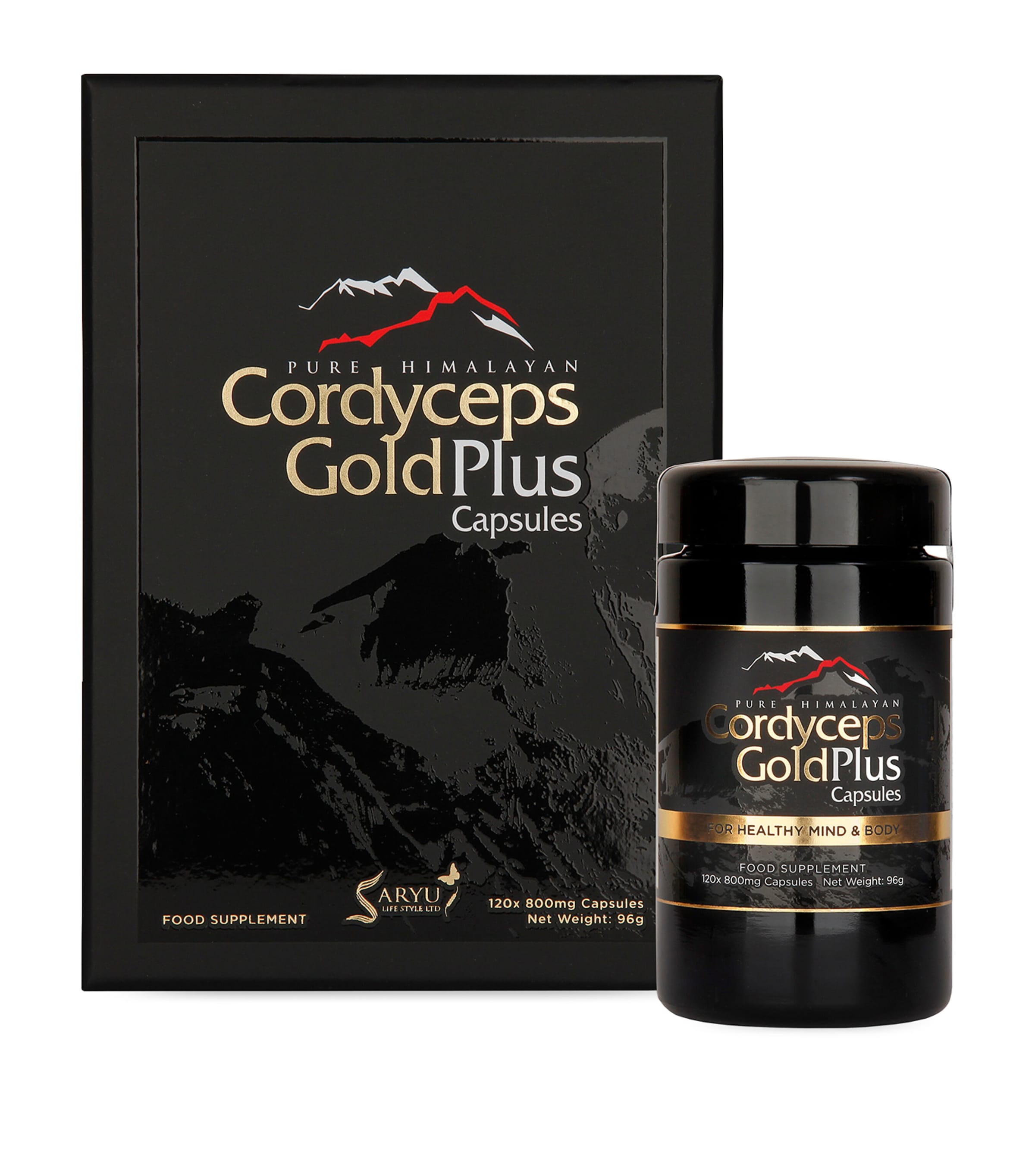 Pure Himalayan Saryu Purehim Cordyceps Gold Plus (120 capsules) | Harrods UK