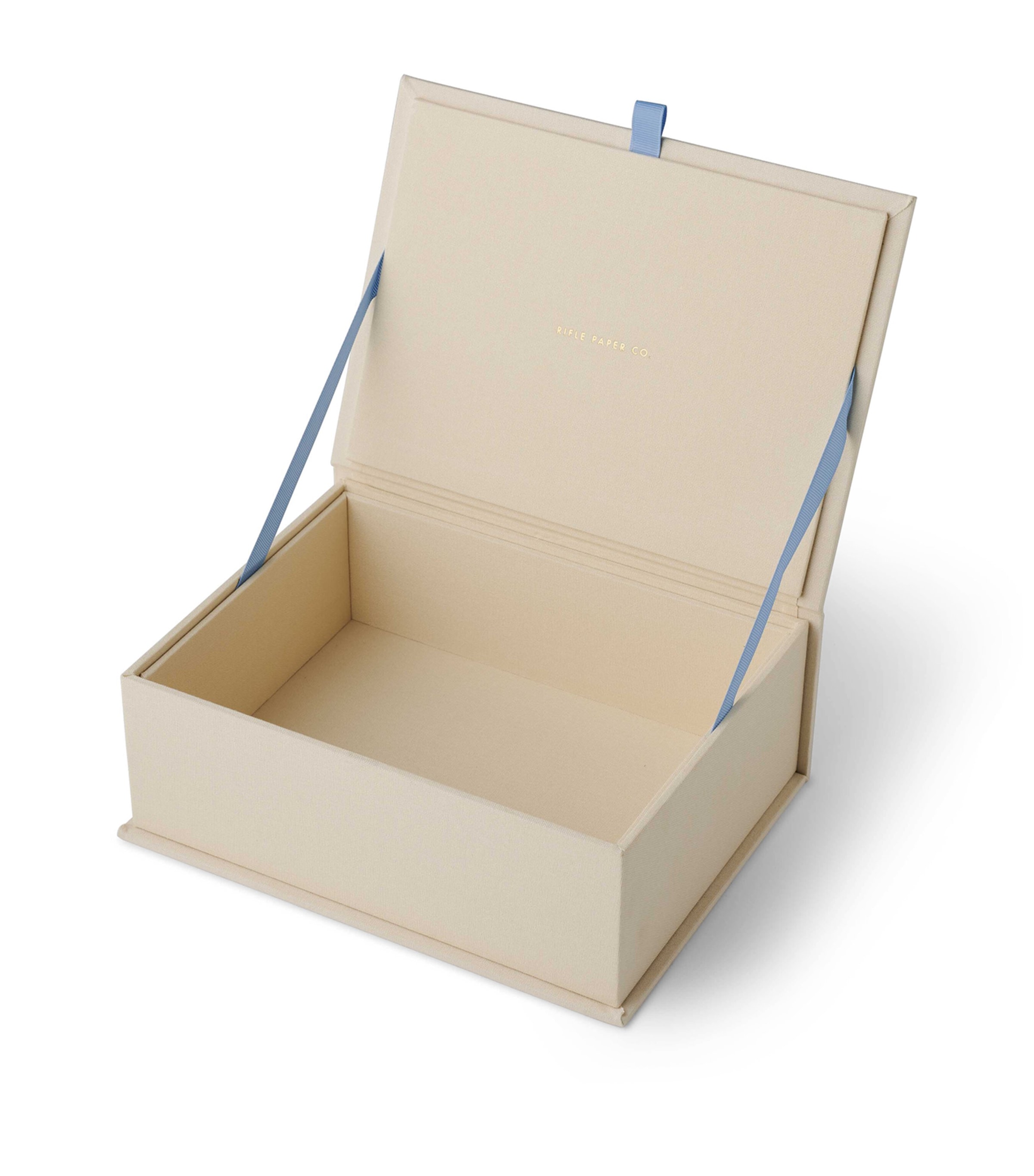 Rifle Paper Co. Large Embroidered Delphine Keepsakes Box | Harrods SG