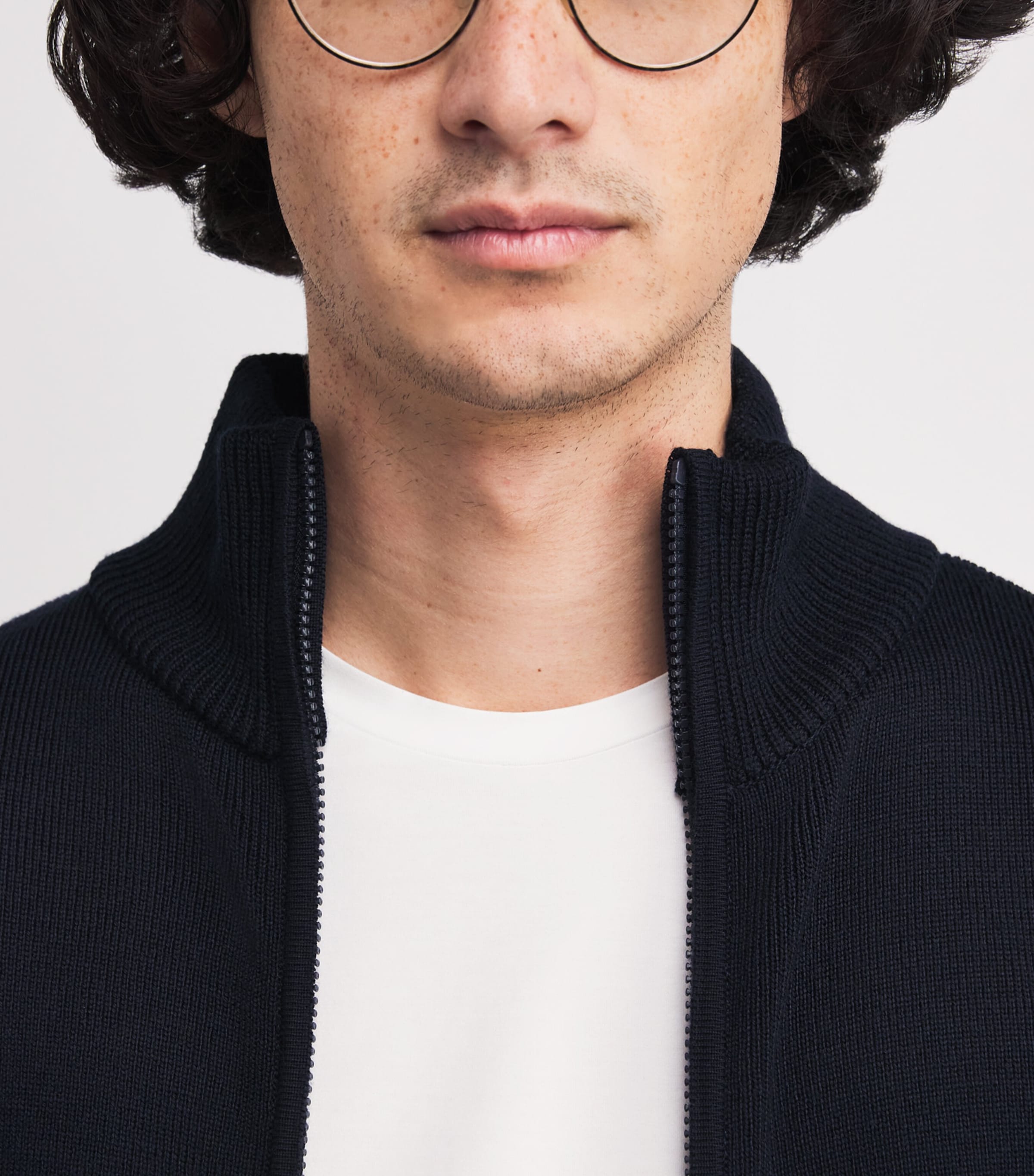 Herno White Stretch-Cotton T-Shirt | Harrods UK