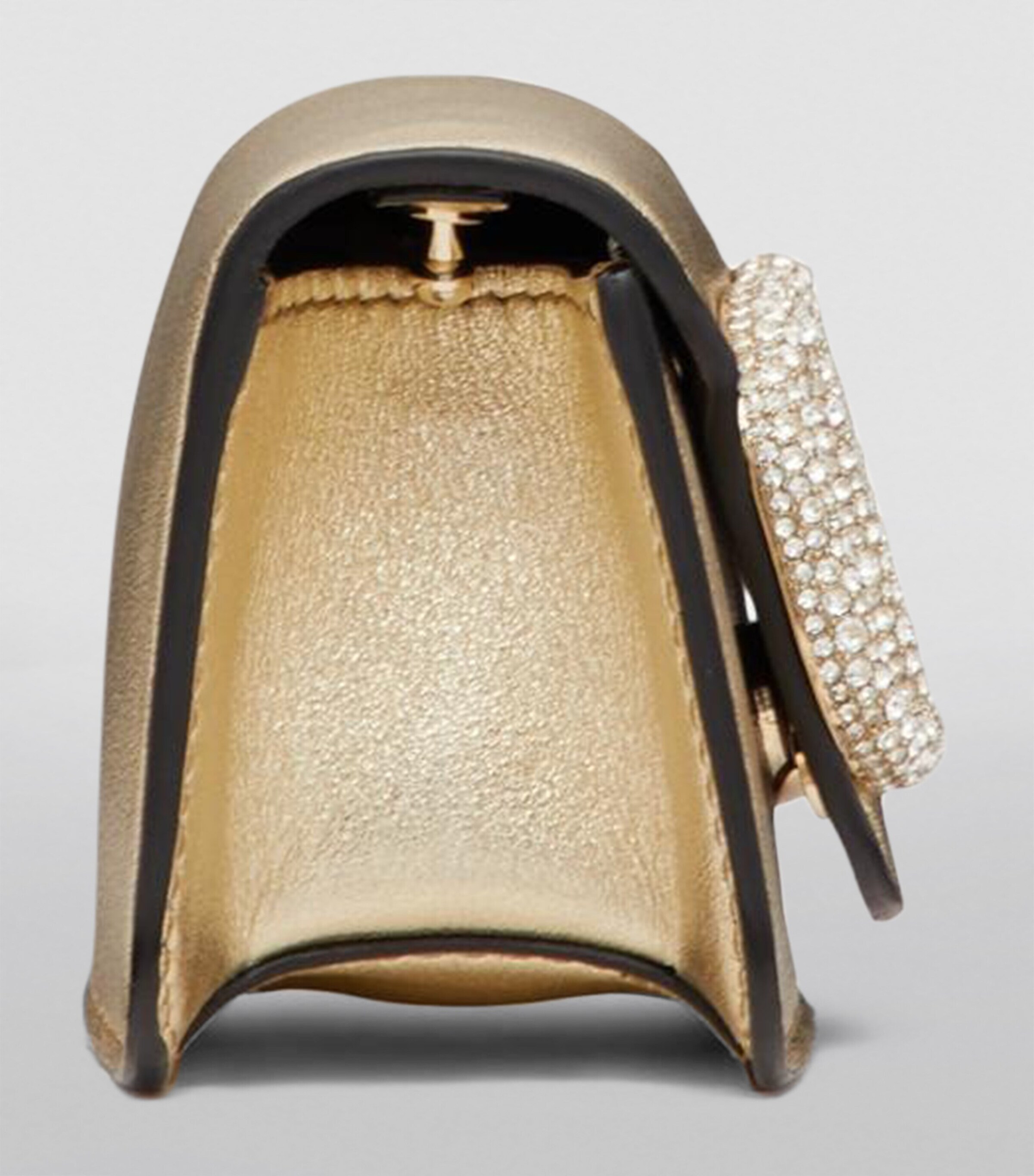 Valentino Garavani Leather Locò Shoulder Bag | Harrods UK
