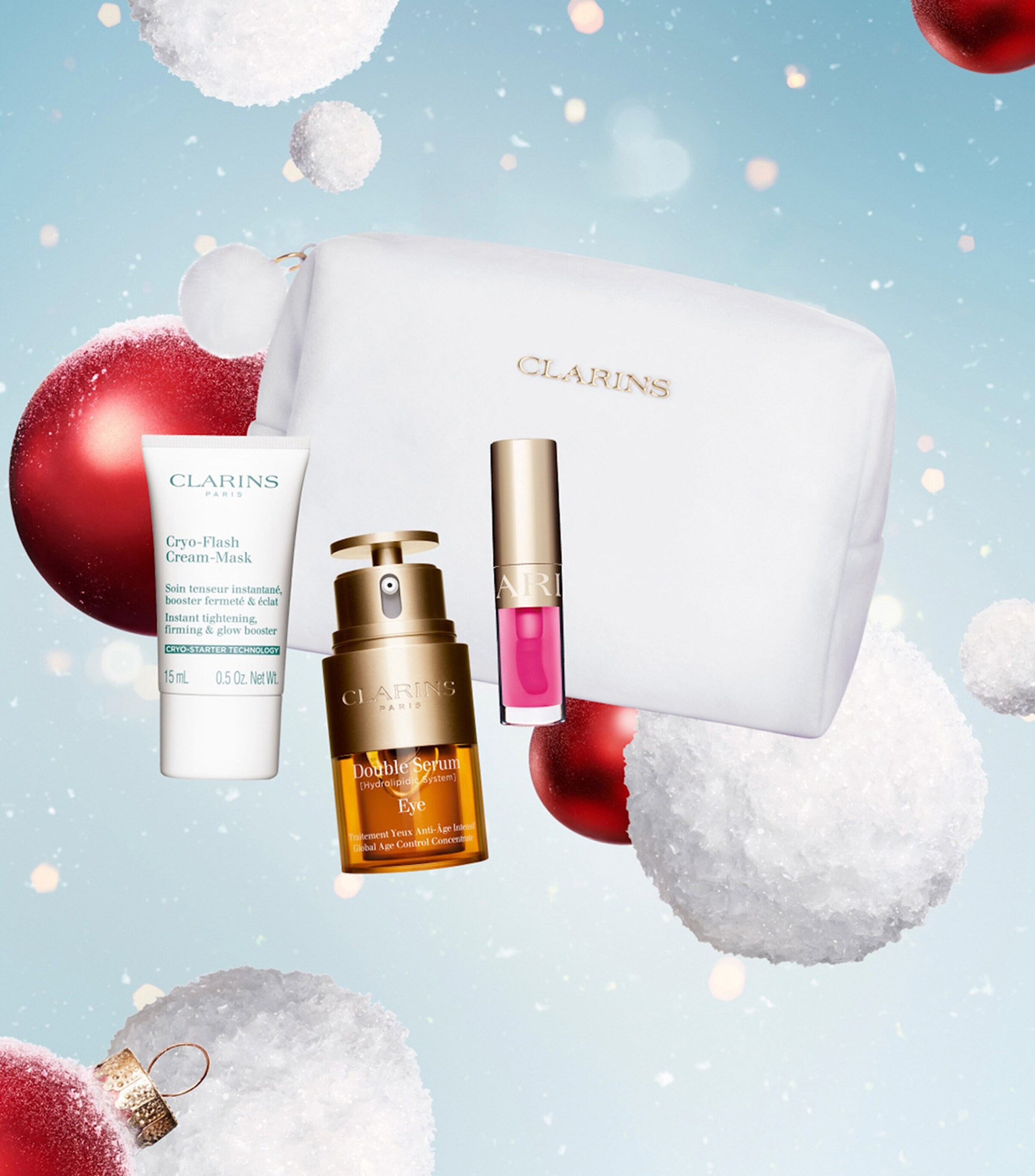 Clarins Clarins Double Serum Eye Collection Gift Set | Harrods SG