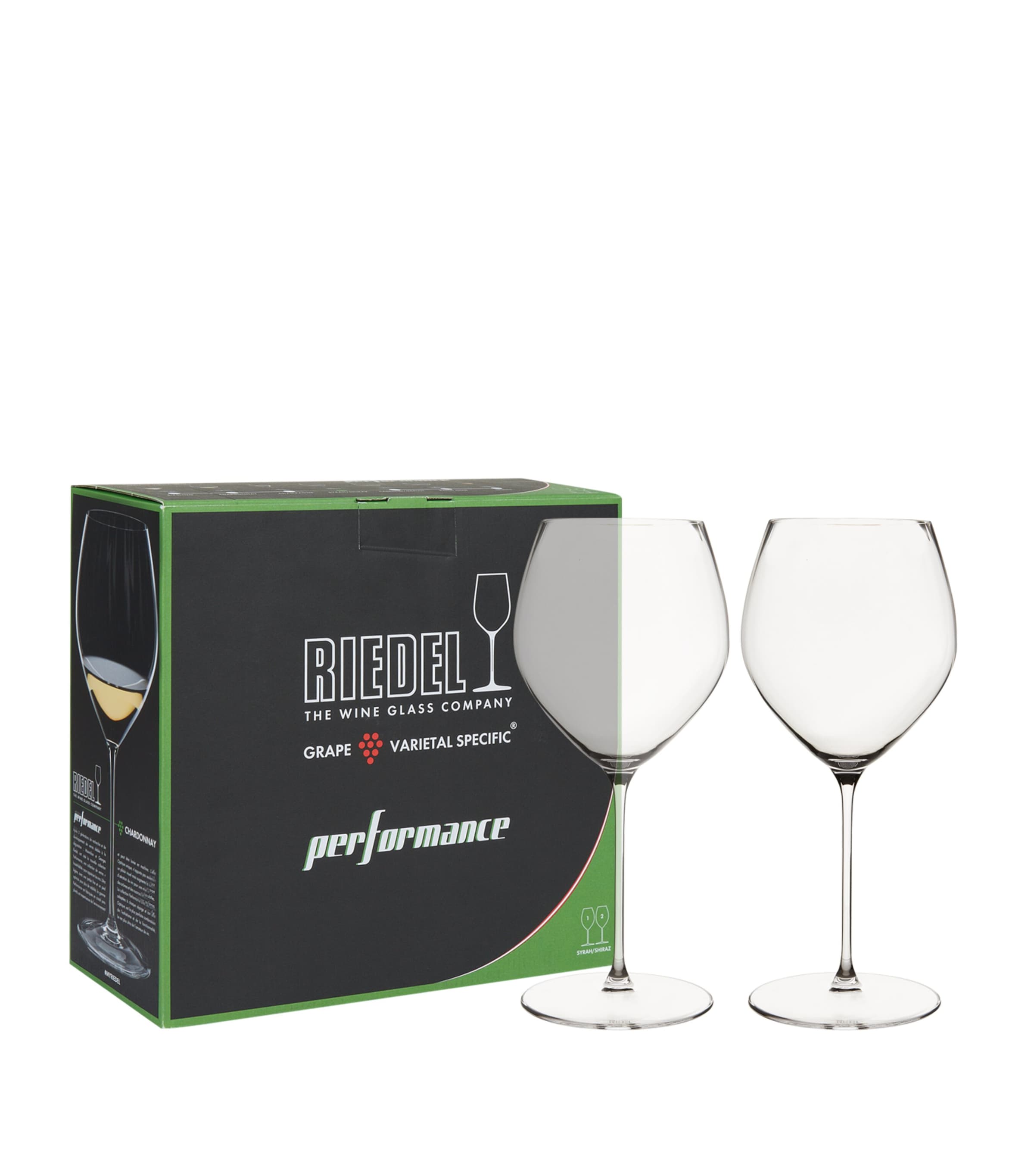 Riedel Set of 2 Performance Chardonnay Glasses | Harrods SG