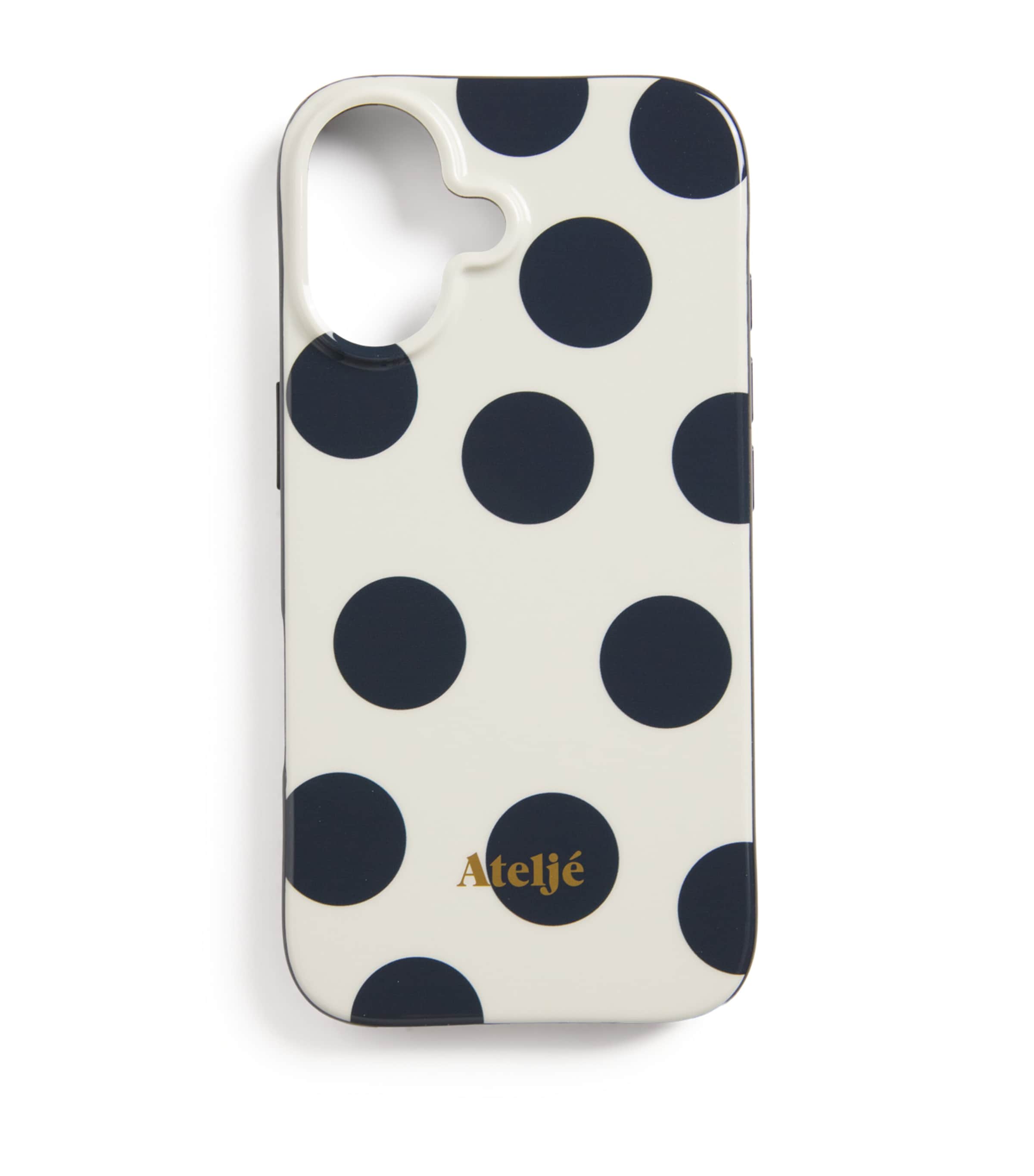 ATELJE White Recycled Polka-Dot iPhone 15 Case | Harrods AU